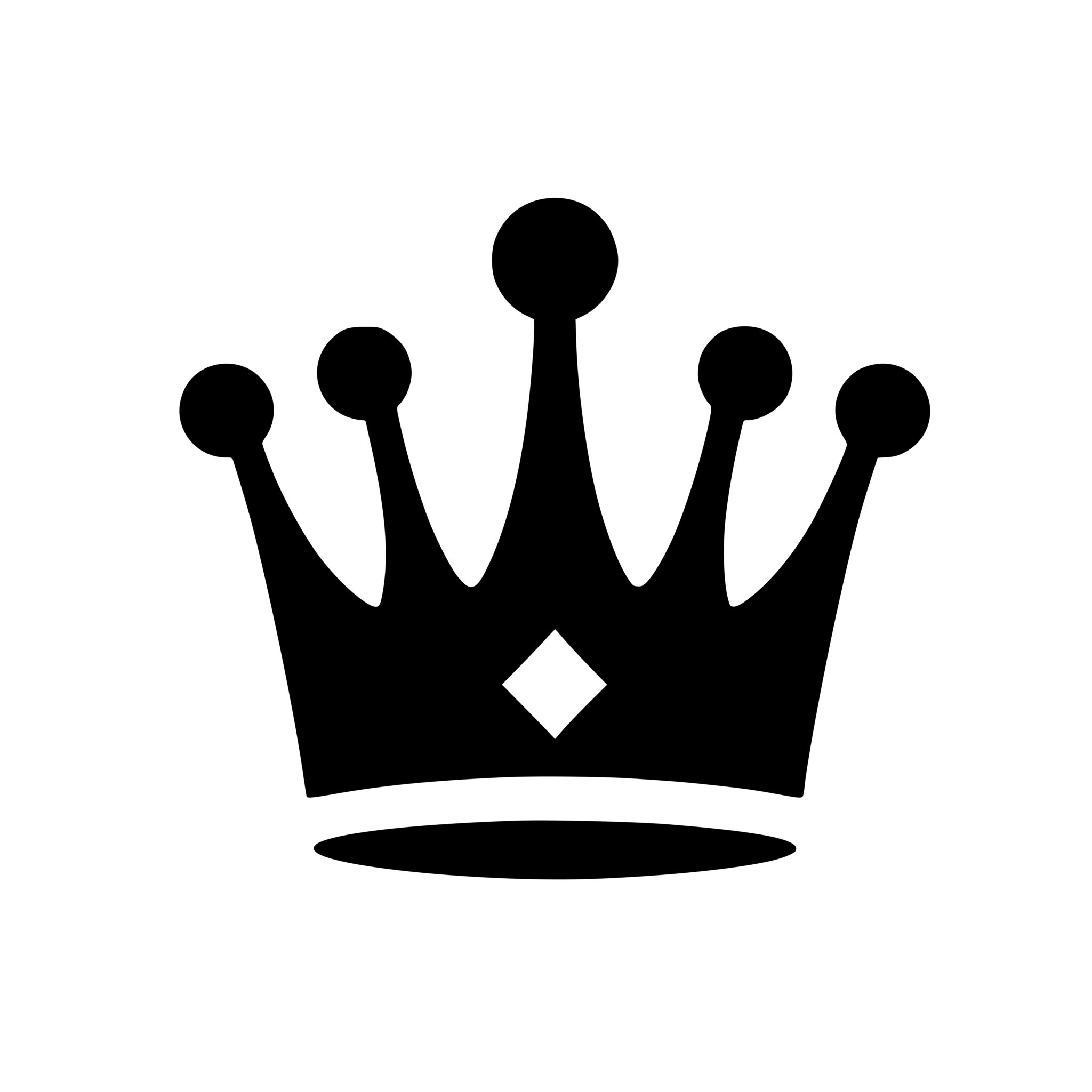 Noble Crown Outline – Creative Meadow