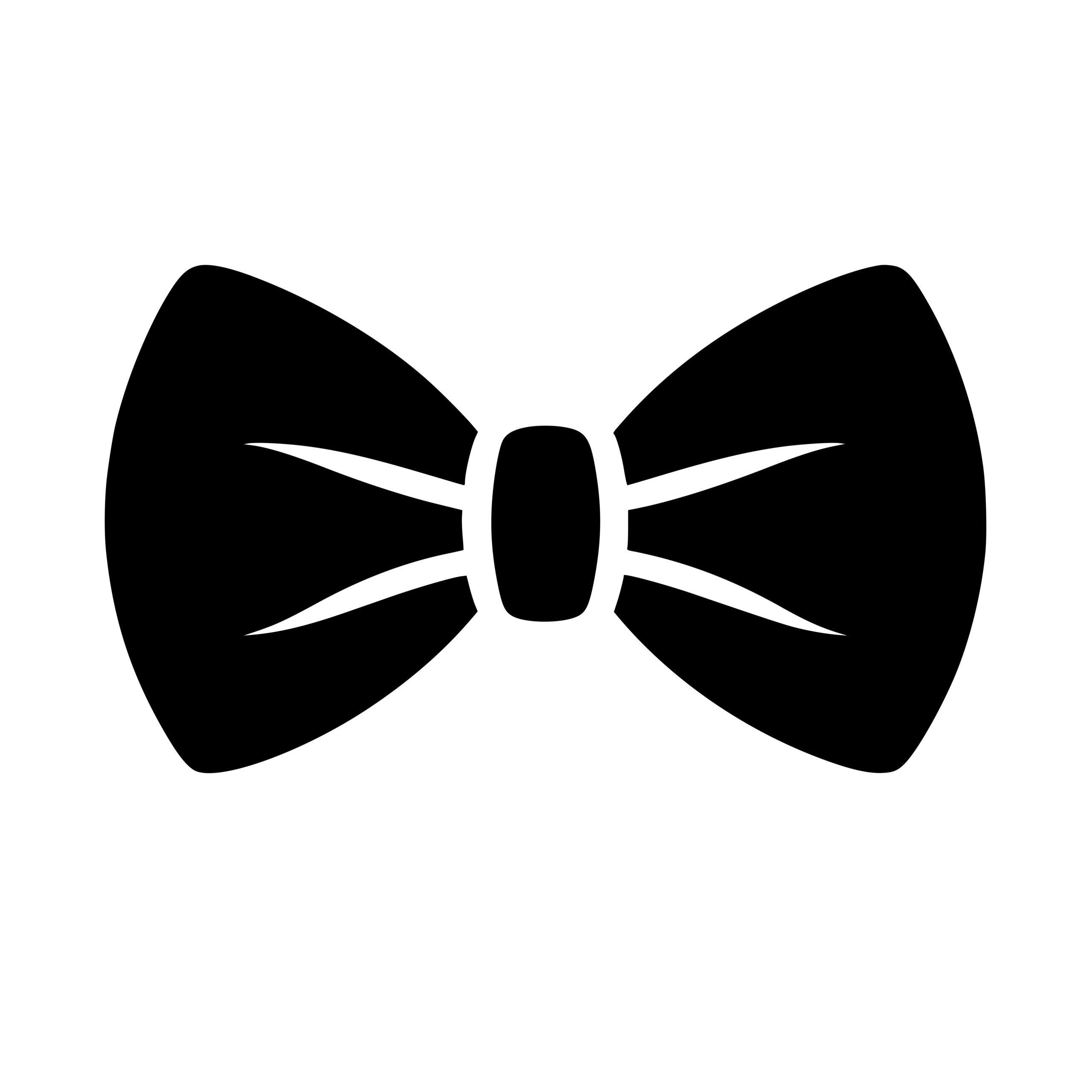 Classic Bow Shape Design Download - SVG, PNG, DXF Files