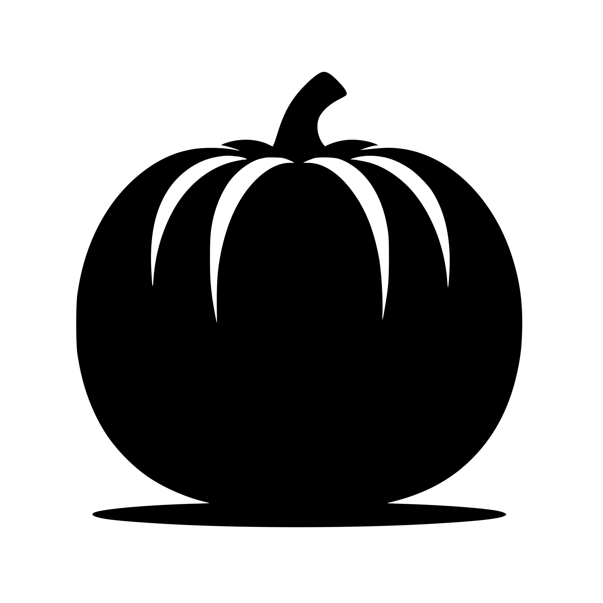 Simple Pumpkin Shape SVG File for Cricut & Laser Crafts