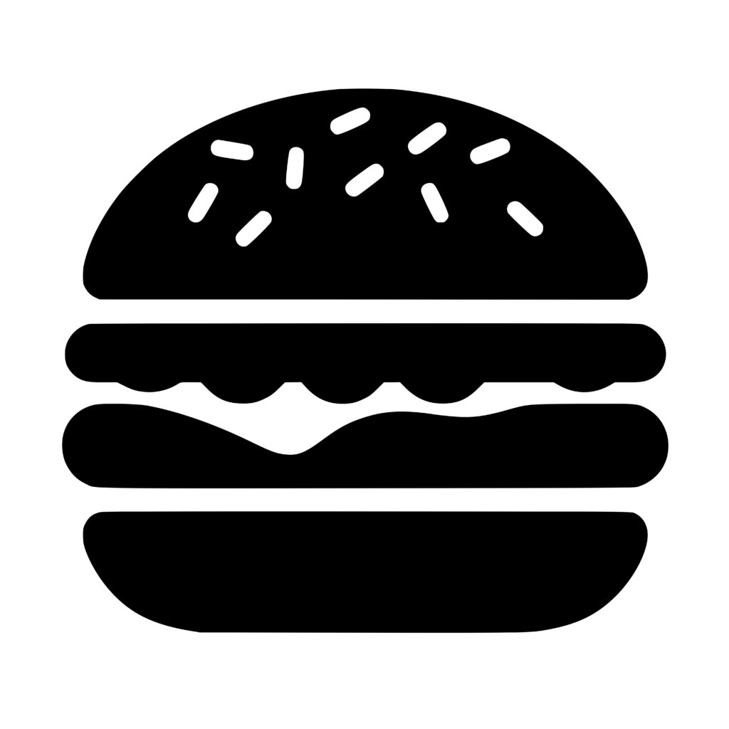 Classic Hamburger Stack – Creative Meadow