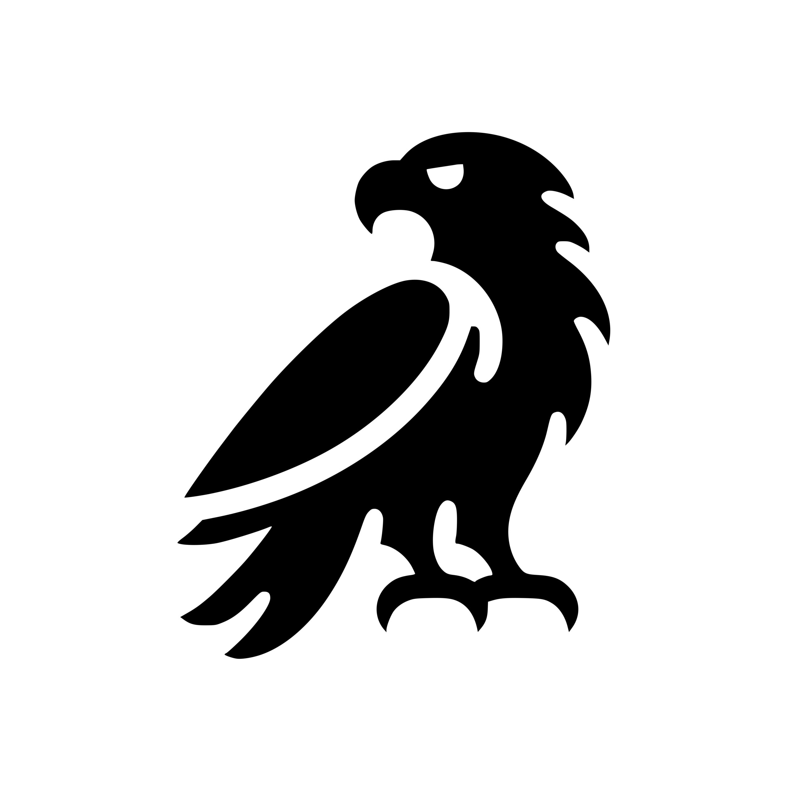 Soaring Raptor Design for Cricut, Silhouette & Laser Machines