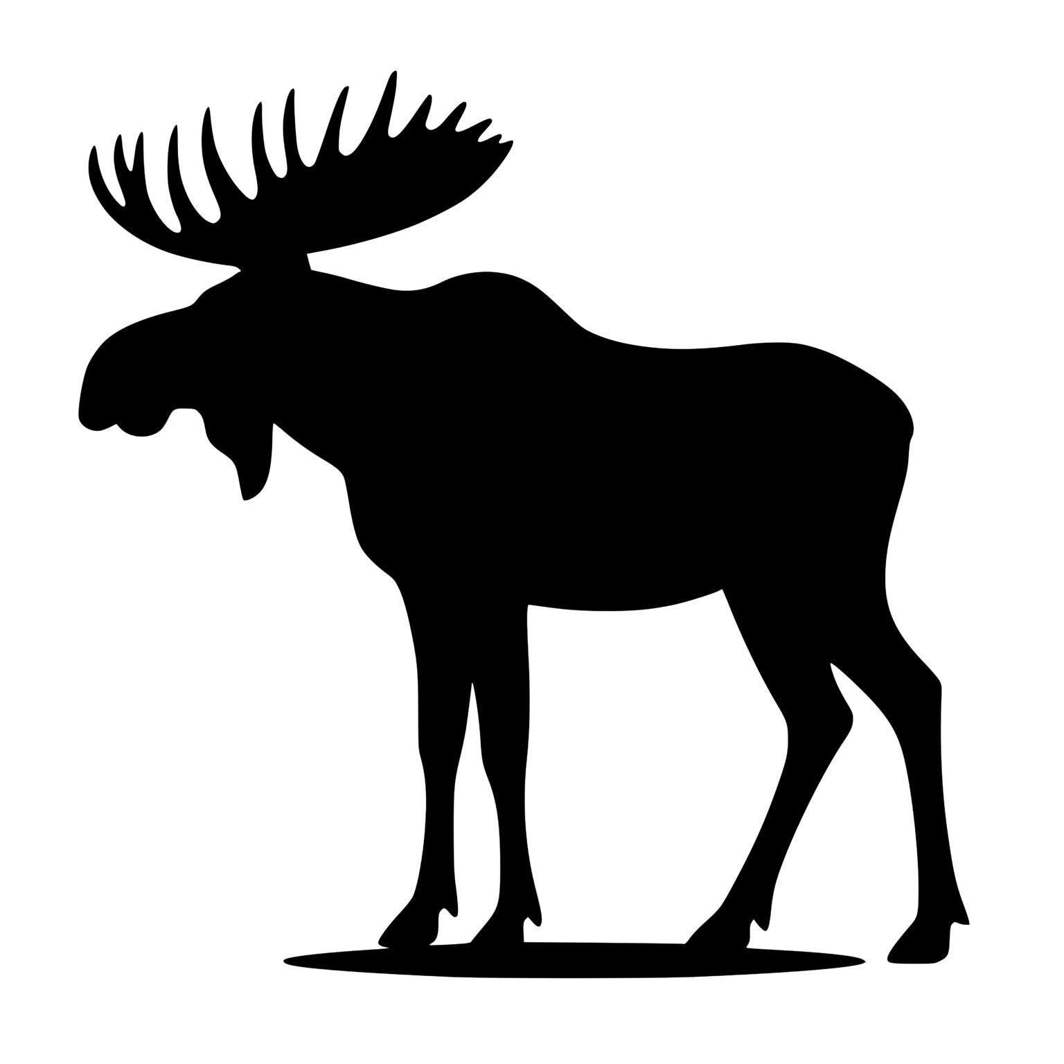 Strong Moose Stance – Creative Meadow