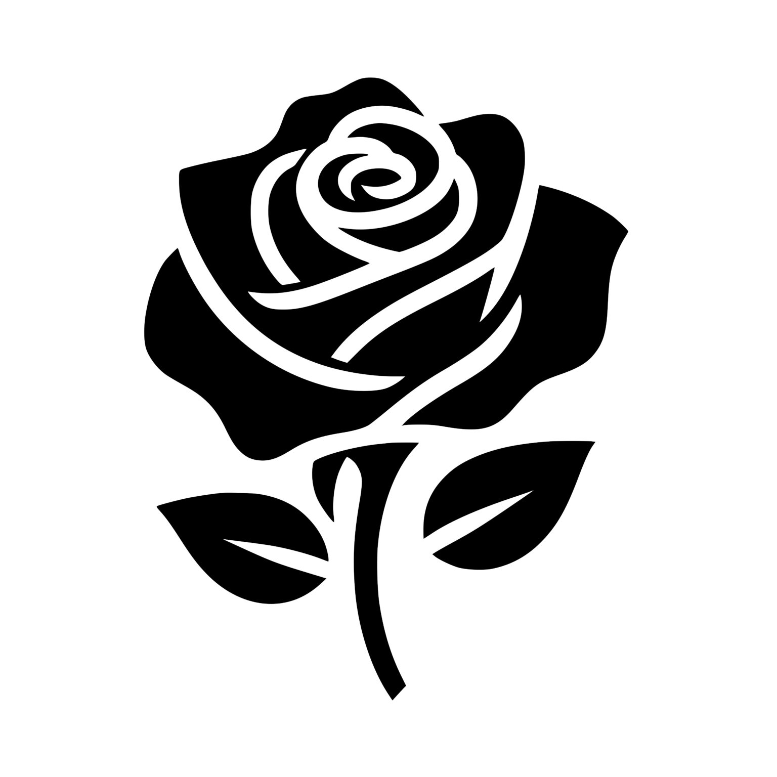 Spiral Layered Rose – Creative Meadow