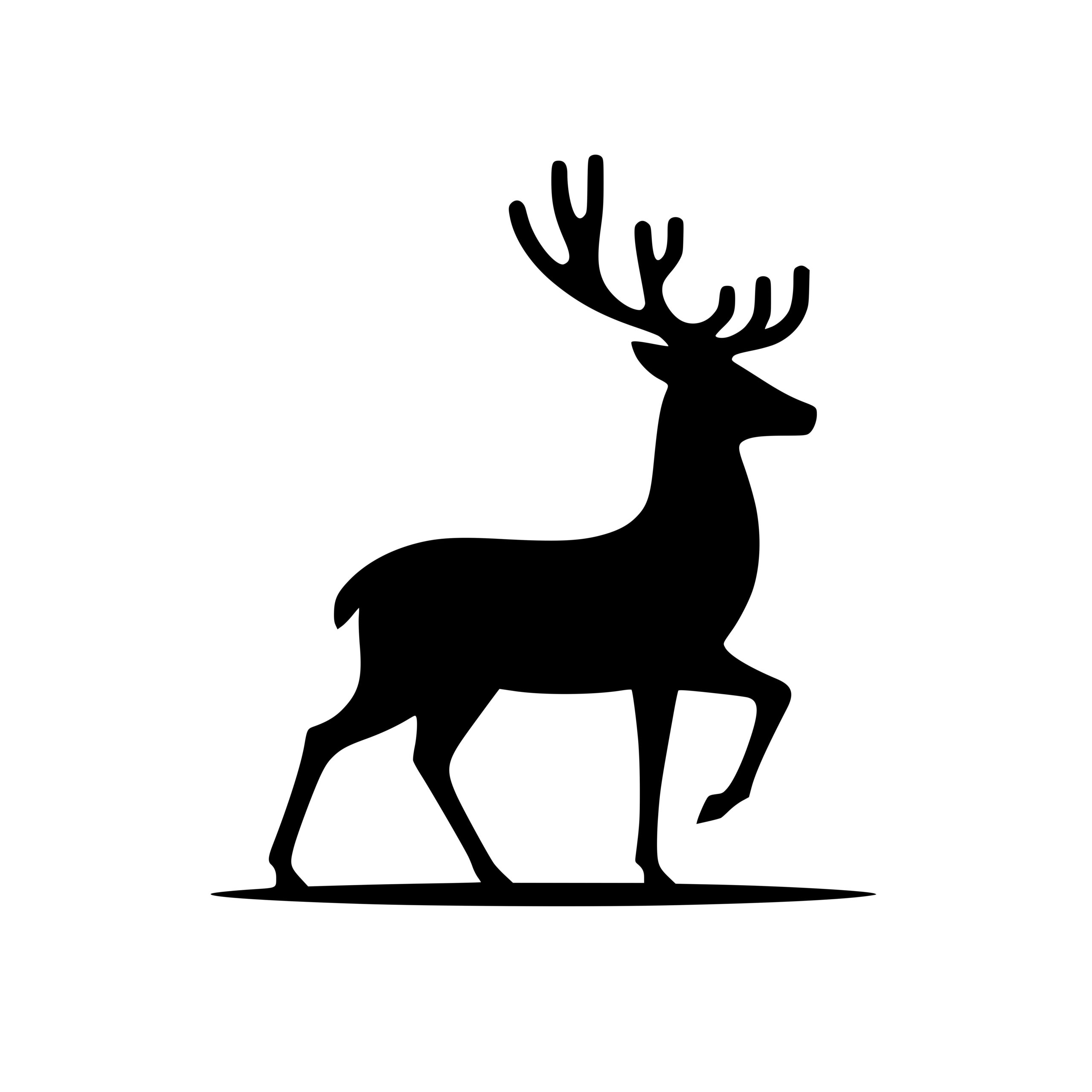Alert Deer Stance – Creative Meadow