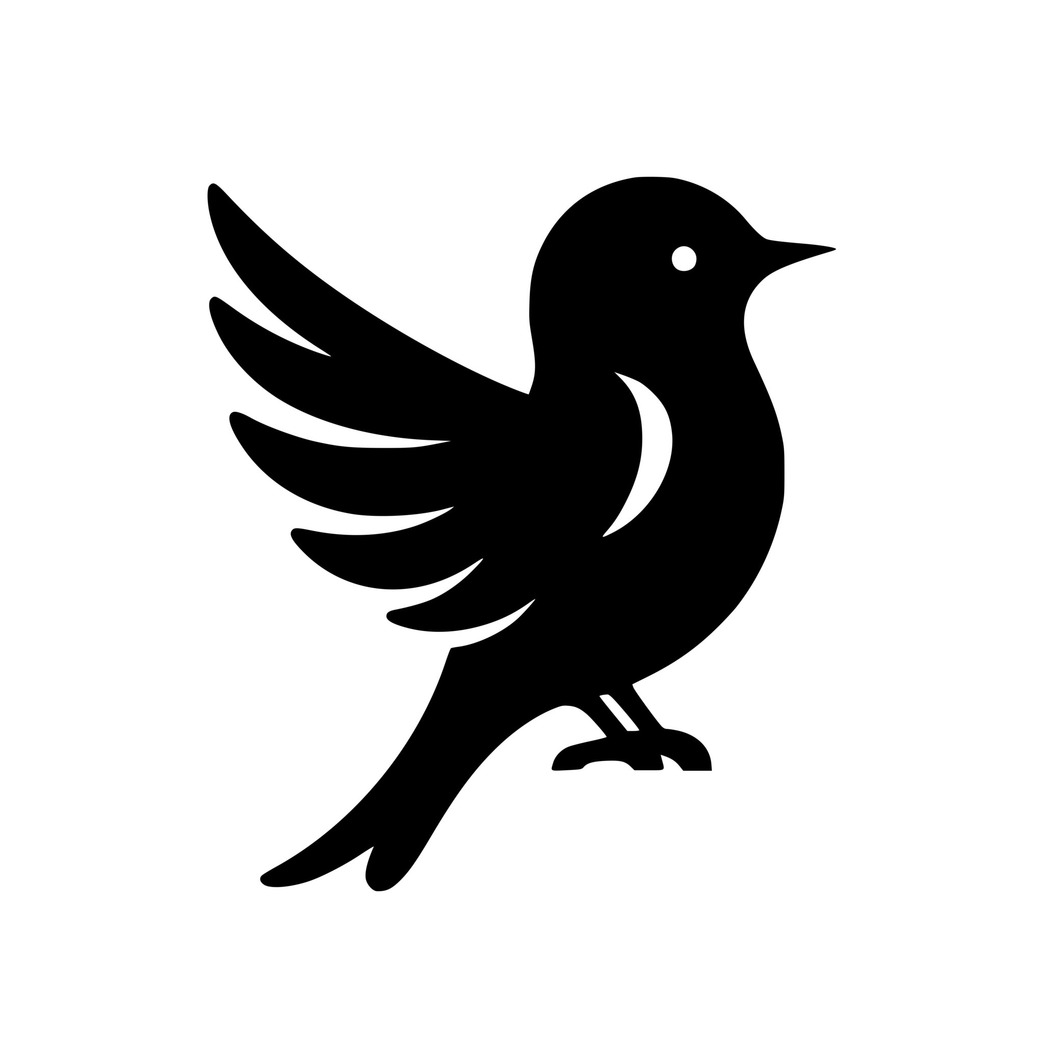 Soaring Bird Shape – Creative Meadow
