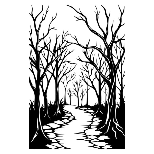 Desolate Tree Path – Creative Meadow