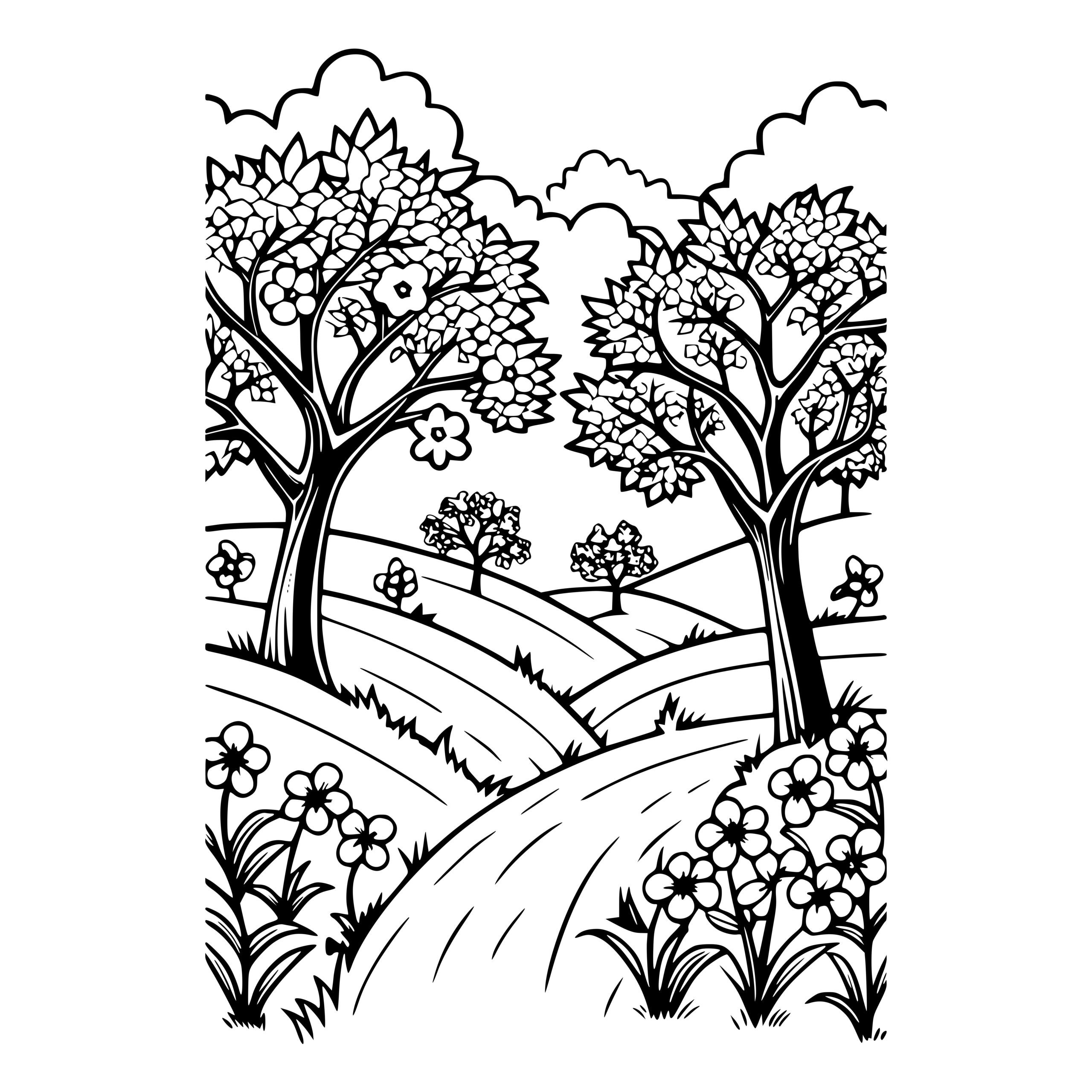 Blossoming Trail Ahead – Creative Meadow