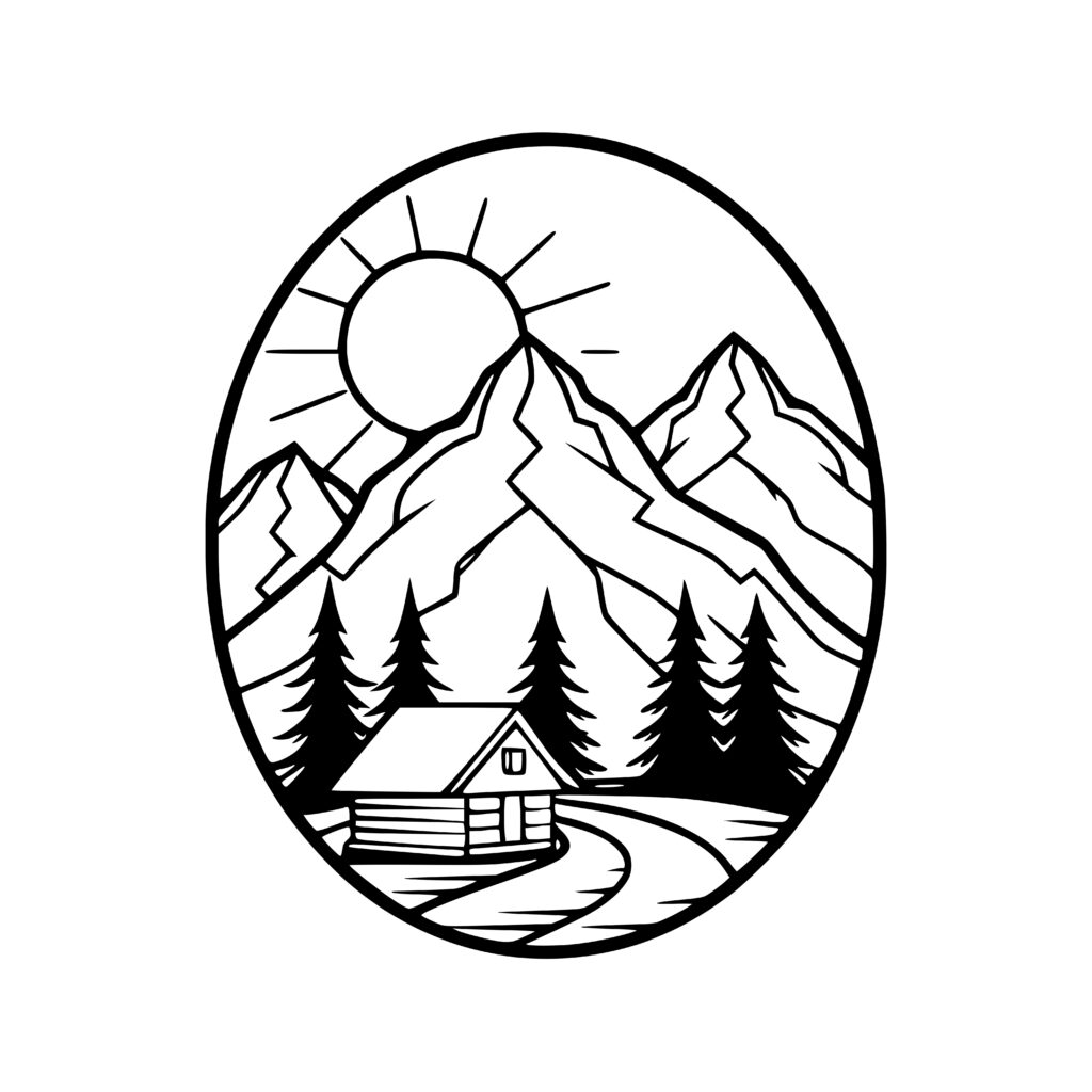 Tranquil Cabin Mountains – Creative Meadow