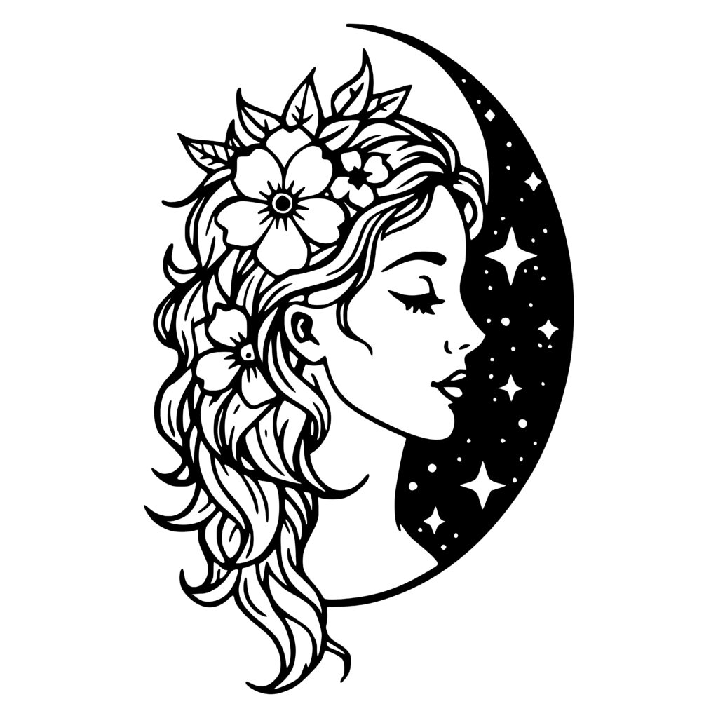 Serene Moonlit Beauty – Creative Meadow