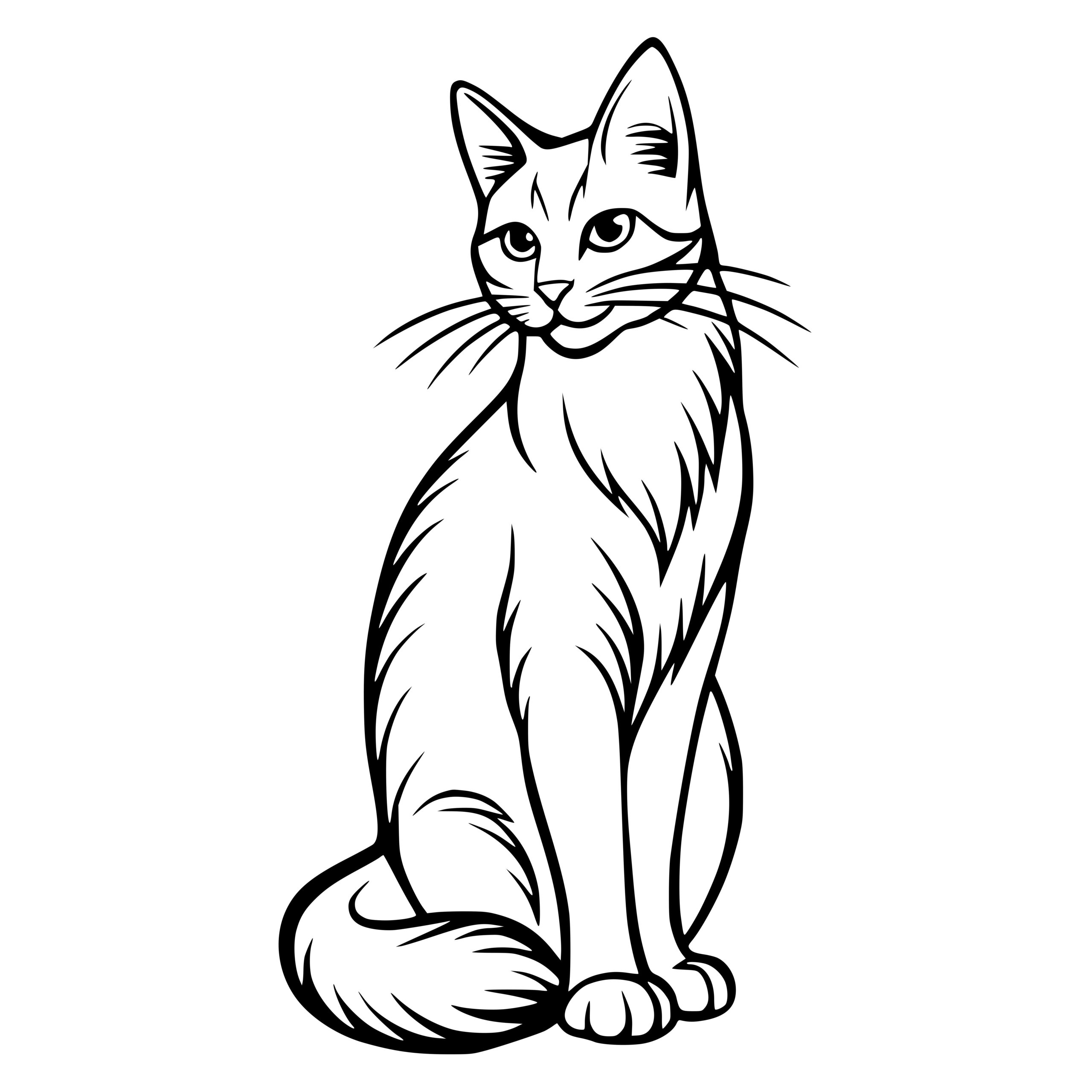 Curious Cat Stance – Creative Meadow