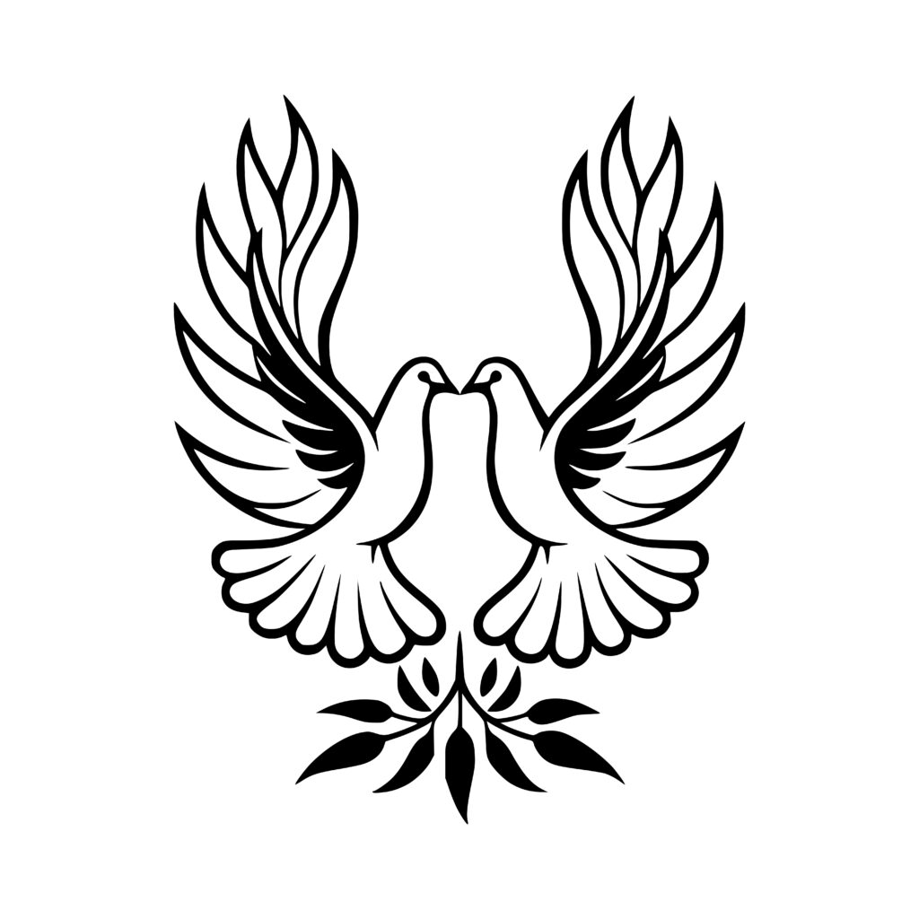 Doves in Harmony – Creative Meadow