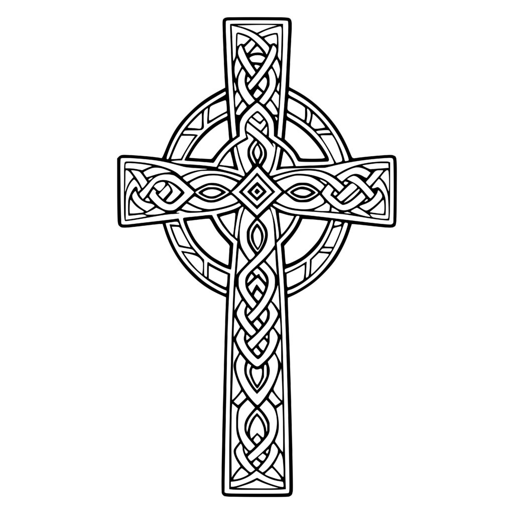 Knotwork Cross Design – Creative Meadow