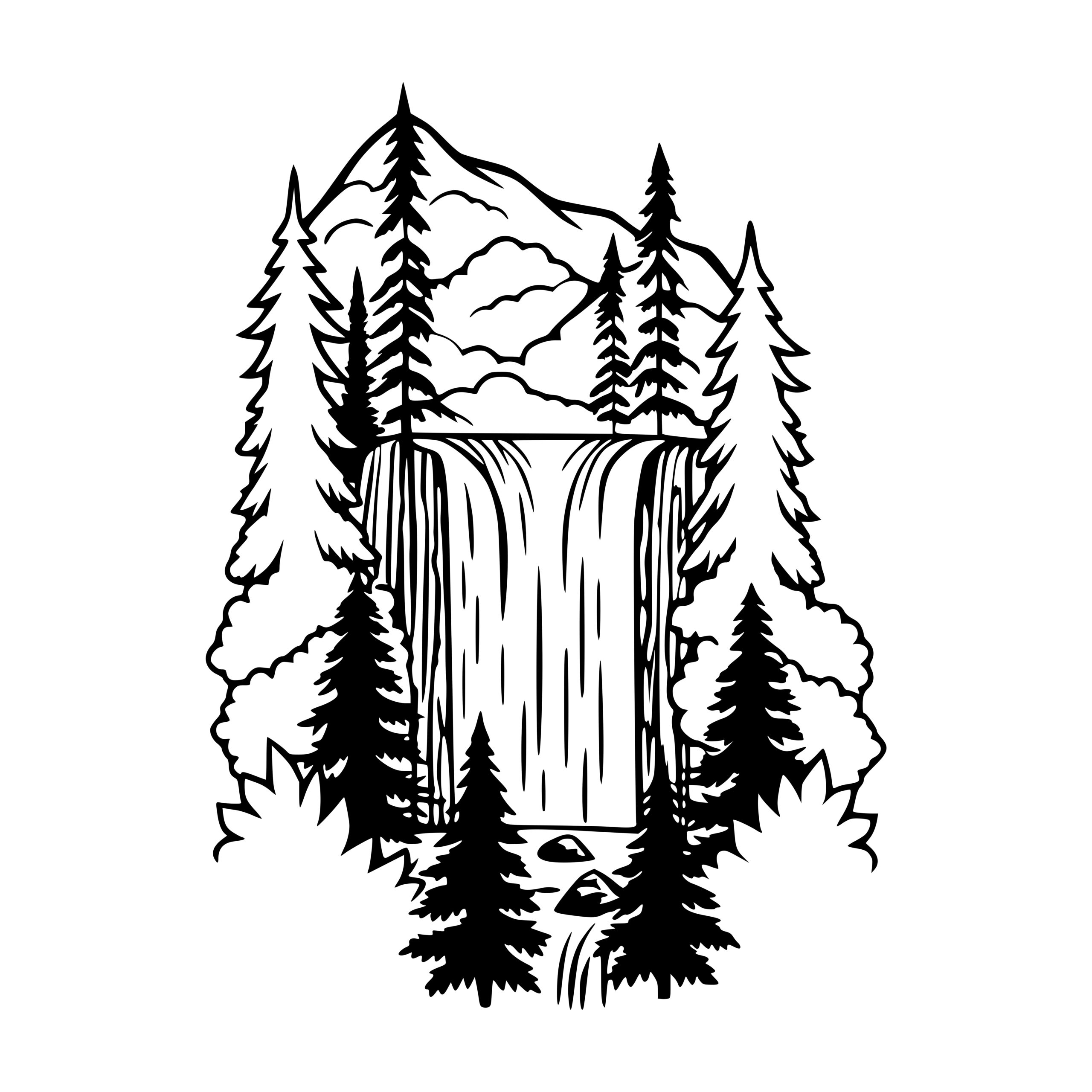 Cascading Forest Falls – Creative Meadow