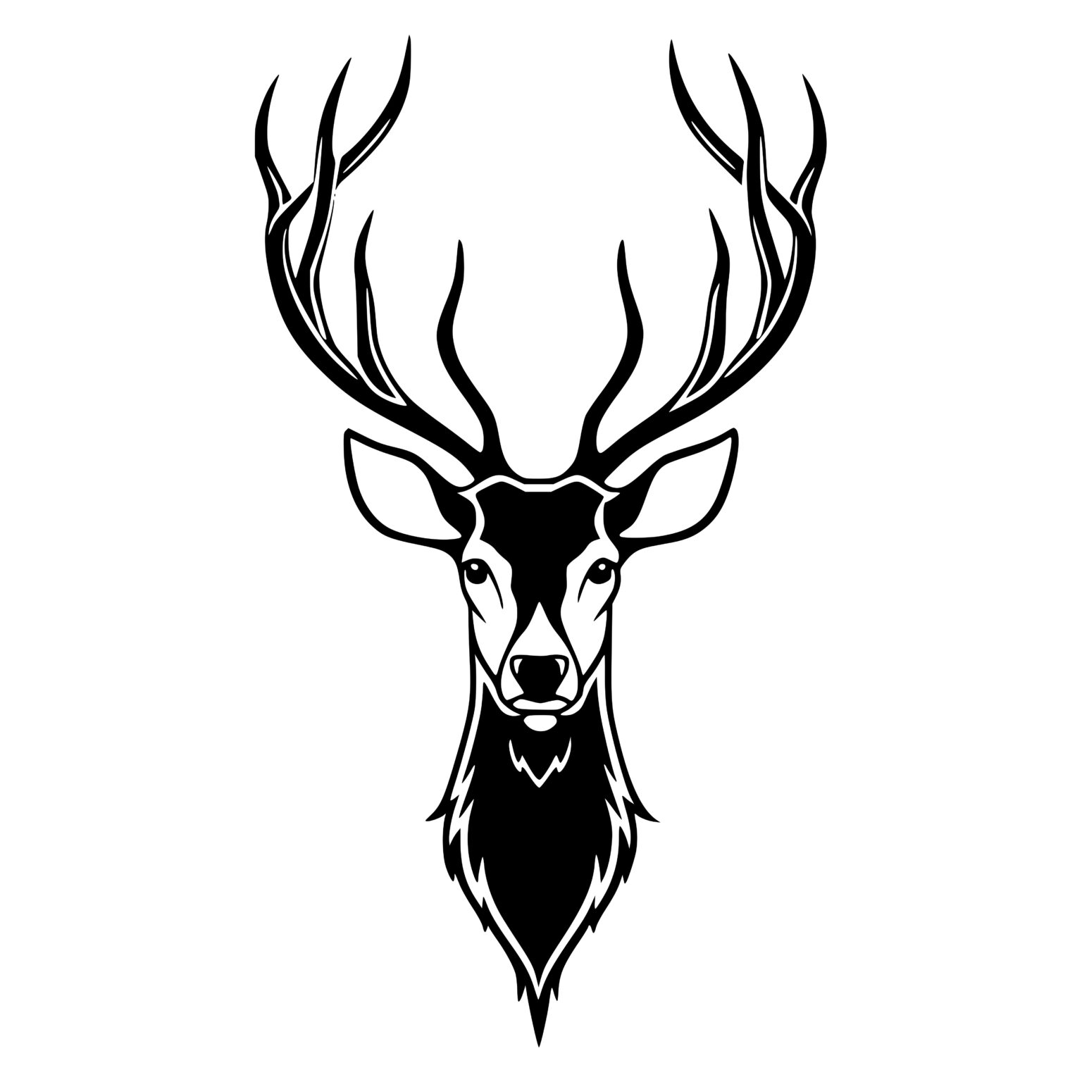 Regal Deer Portrait – Creative Meadow