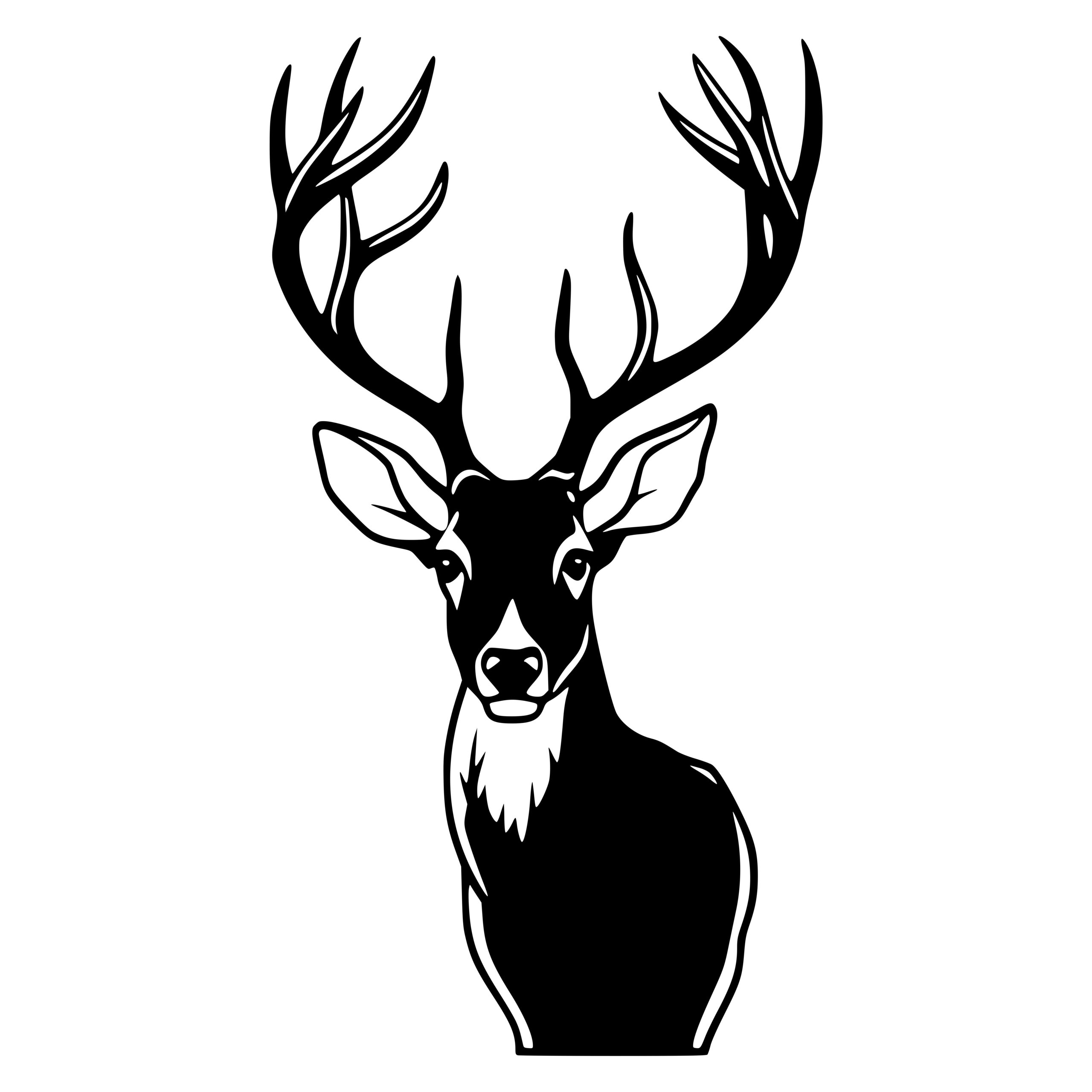 Alert Stag Display – Creative Meadow