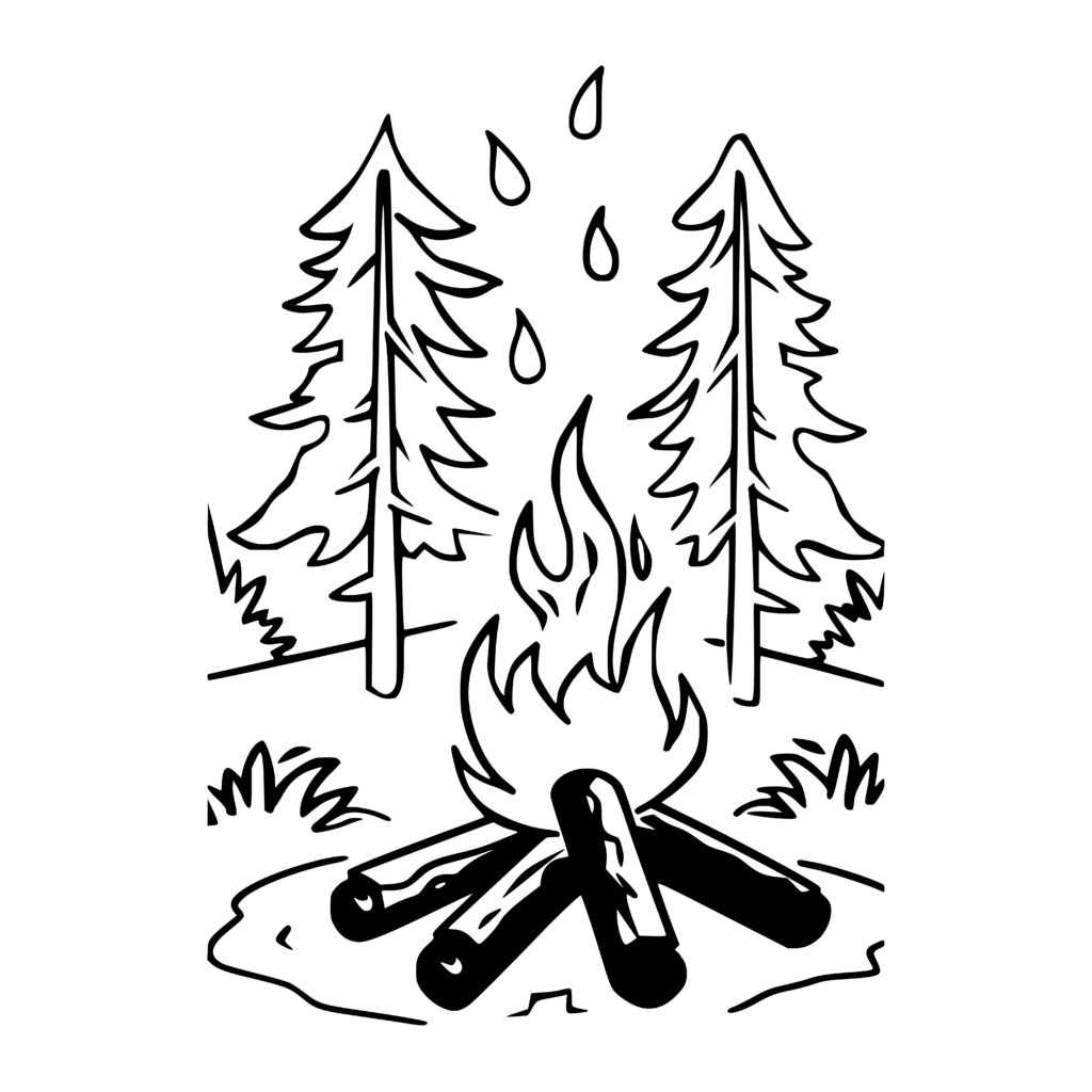 Rainy Night Campfire – Creative Meadow