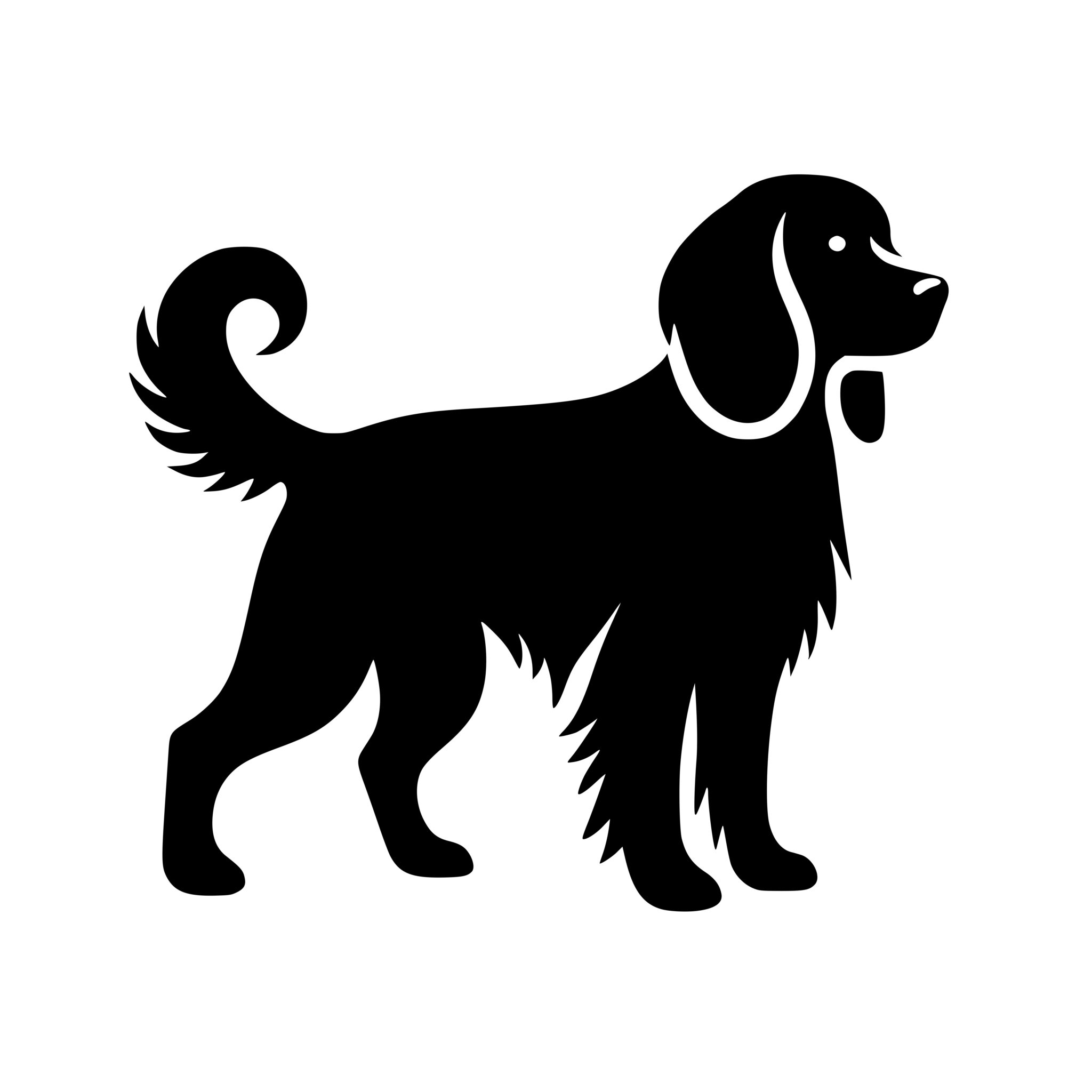 Curious Dog Stance – Creative Meadow