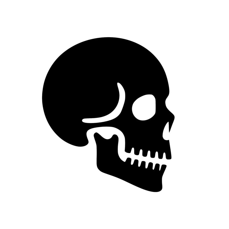 Stylized Skull Shape – Creative Meadow