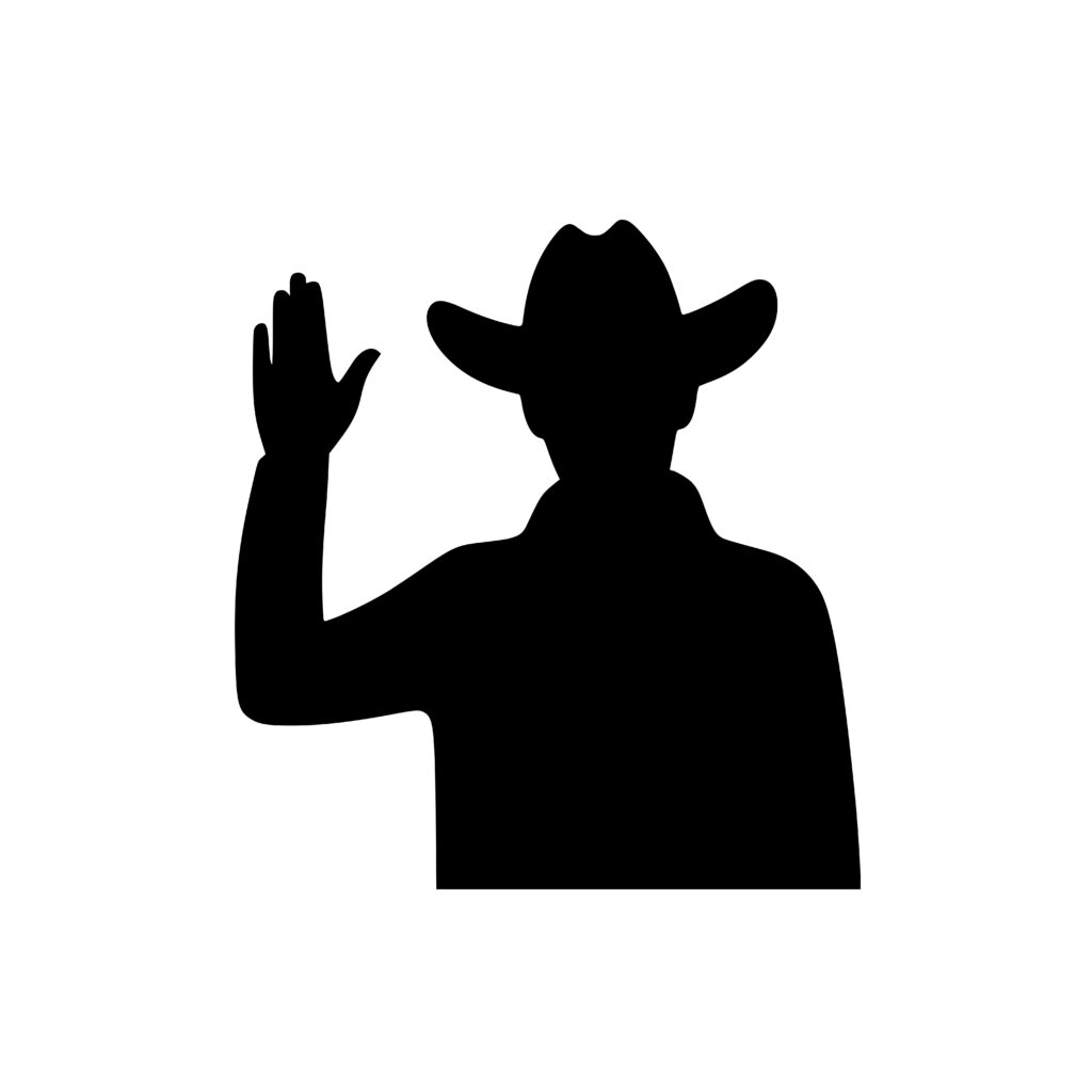 Cowboy Hand Wave – Creative Meadow