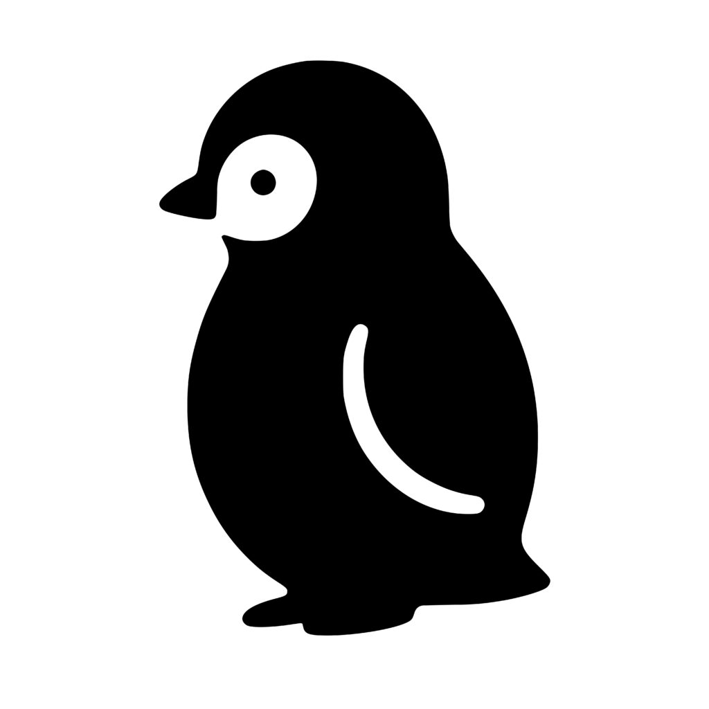 Curved Wing Penguin – Creative Meadow