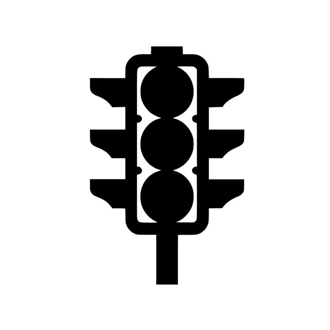 Vertical Traffic Signal – Creative Meadow