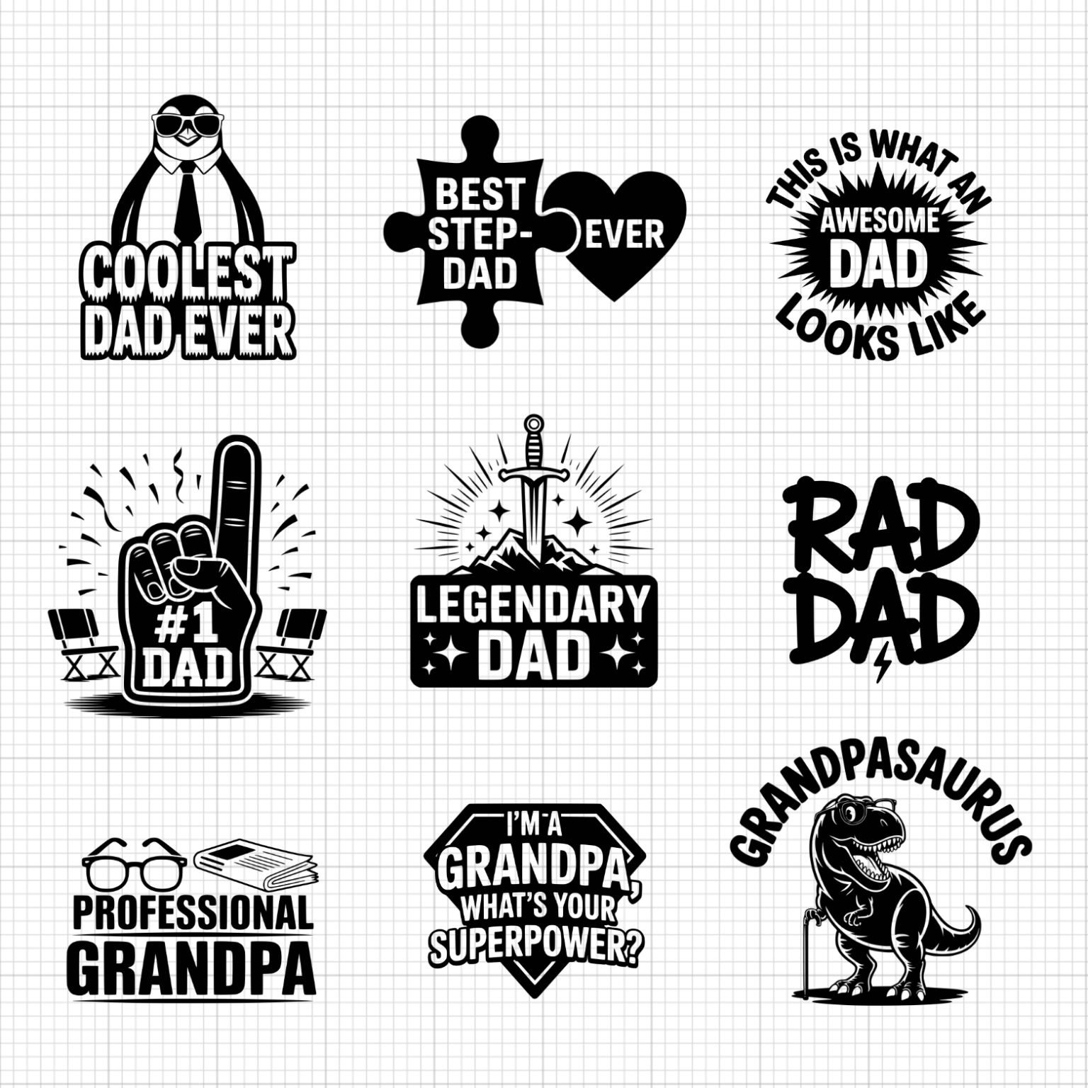 Dad Life Bundle – Creative Meadow