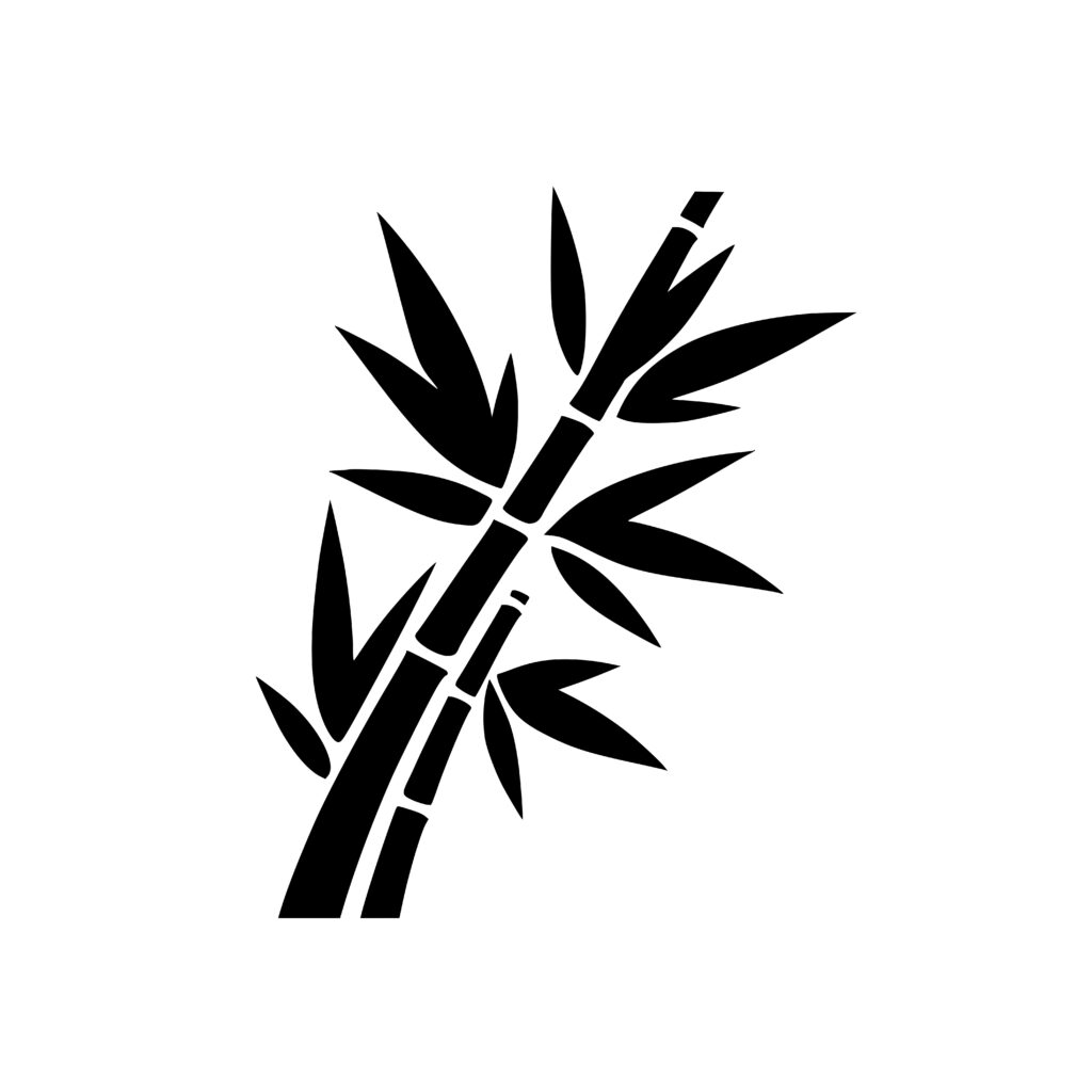 Bamboo Cluster Design: SVG, PNG, DXF for Cricut, Silhouette