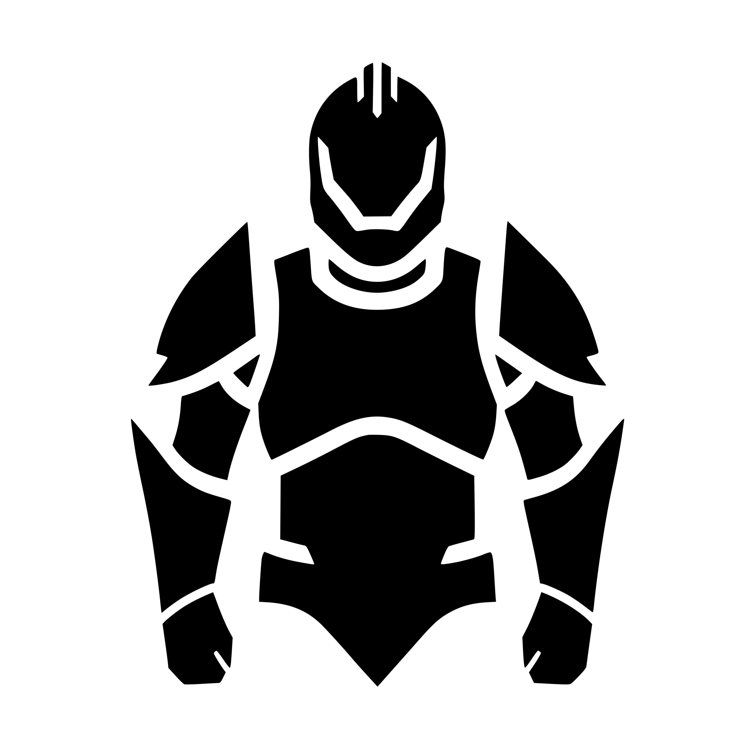 Battle-ready Guardian SVG File for Cricut, Laser, Silhouette, Cameo