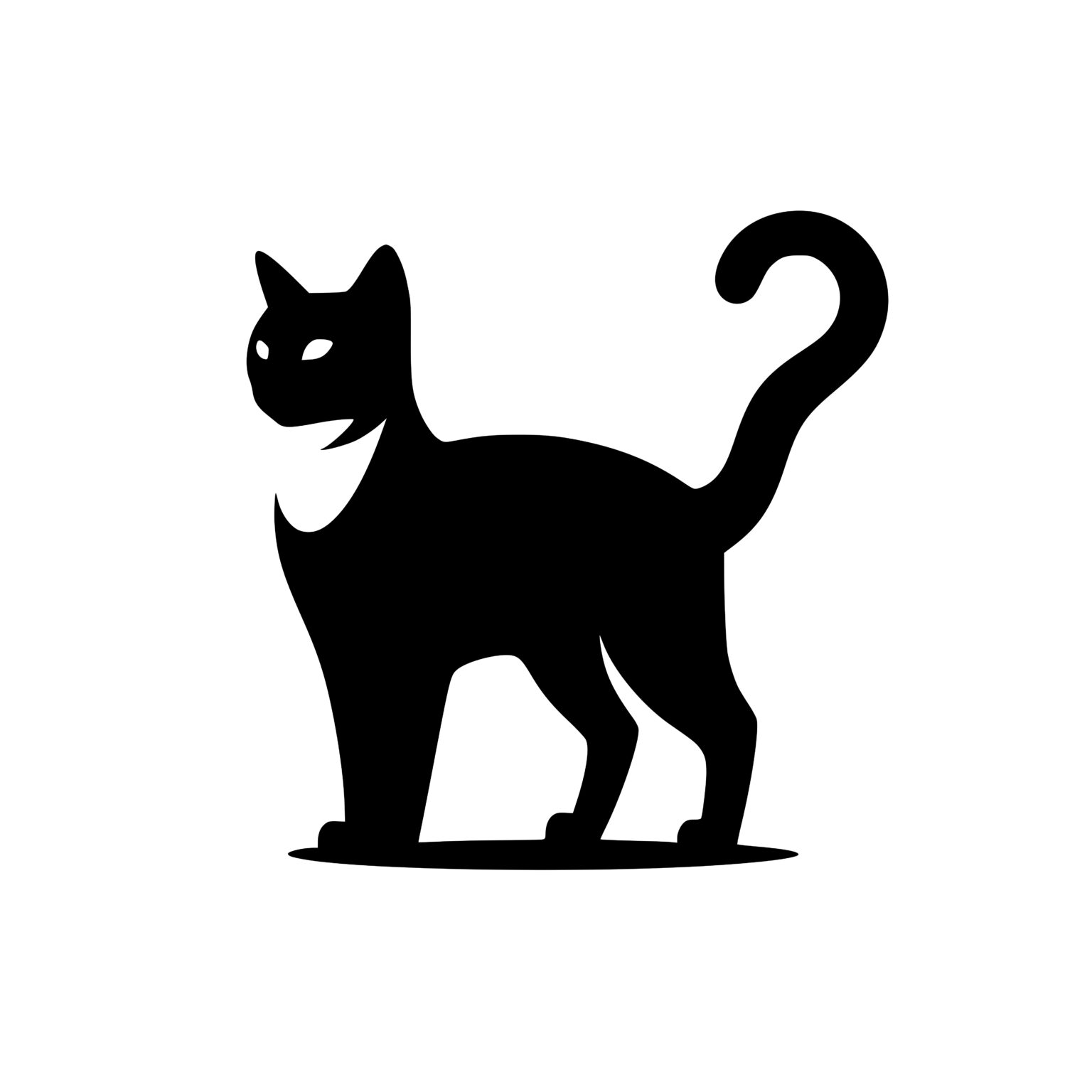 Muscular Cat Stance – Creative Meadow