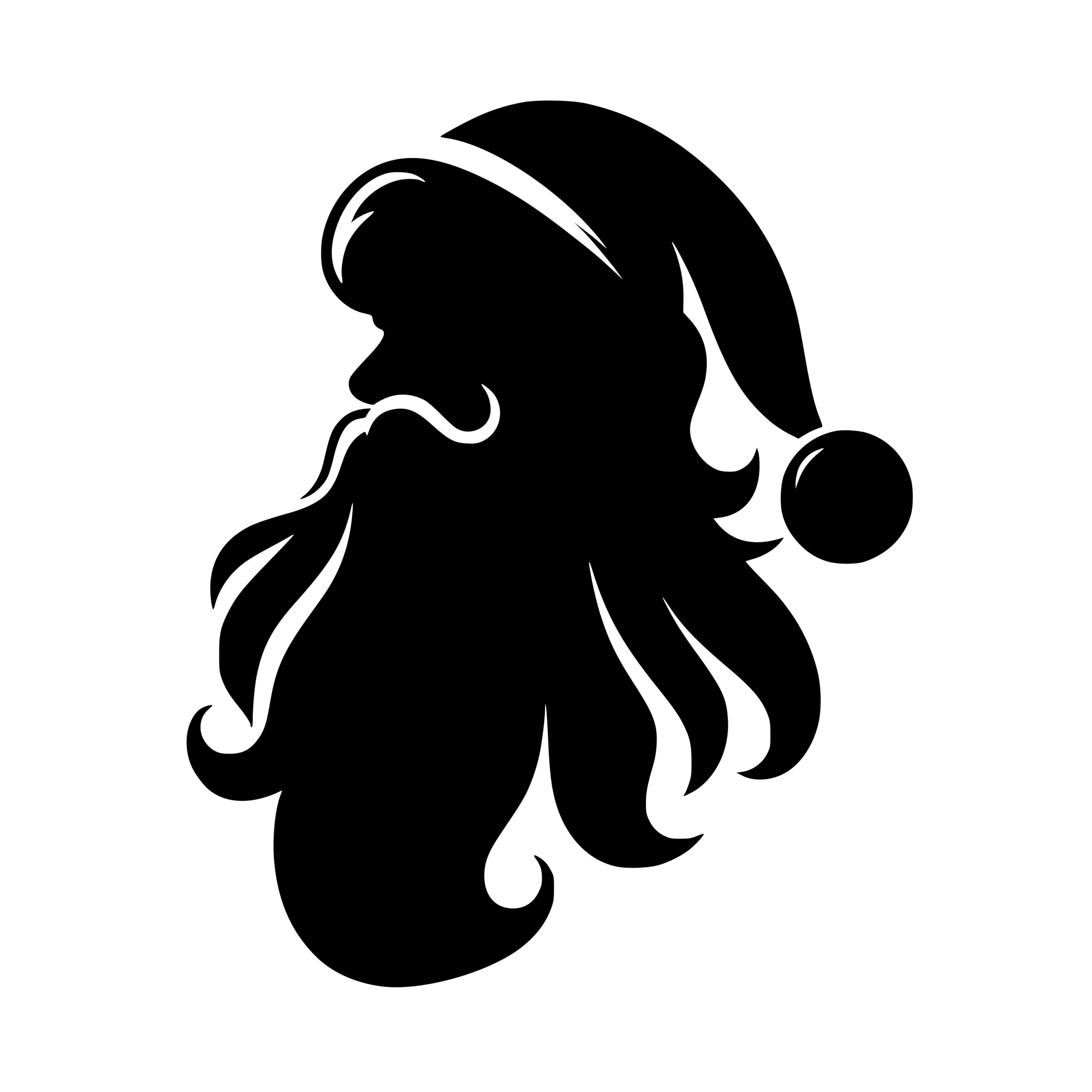 Traditional Santa Profile – Creative Meadow
