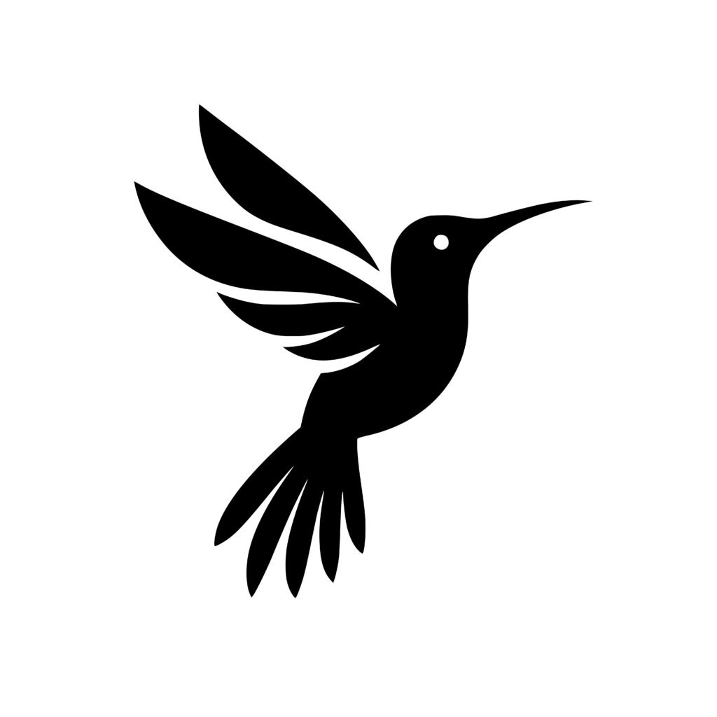 Soaring Hummingbird Shape – Creative Meadow