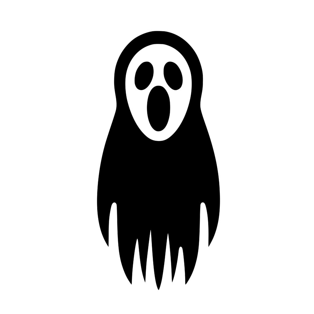 Frightened Ghost Figure – Creative Meadow