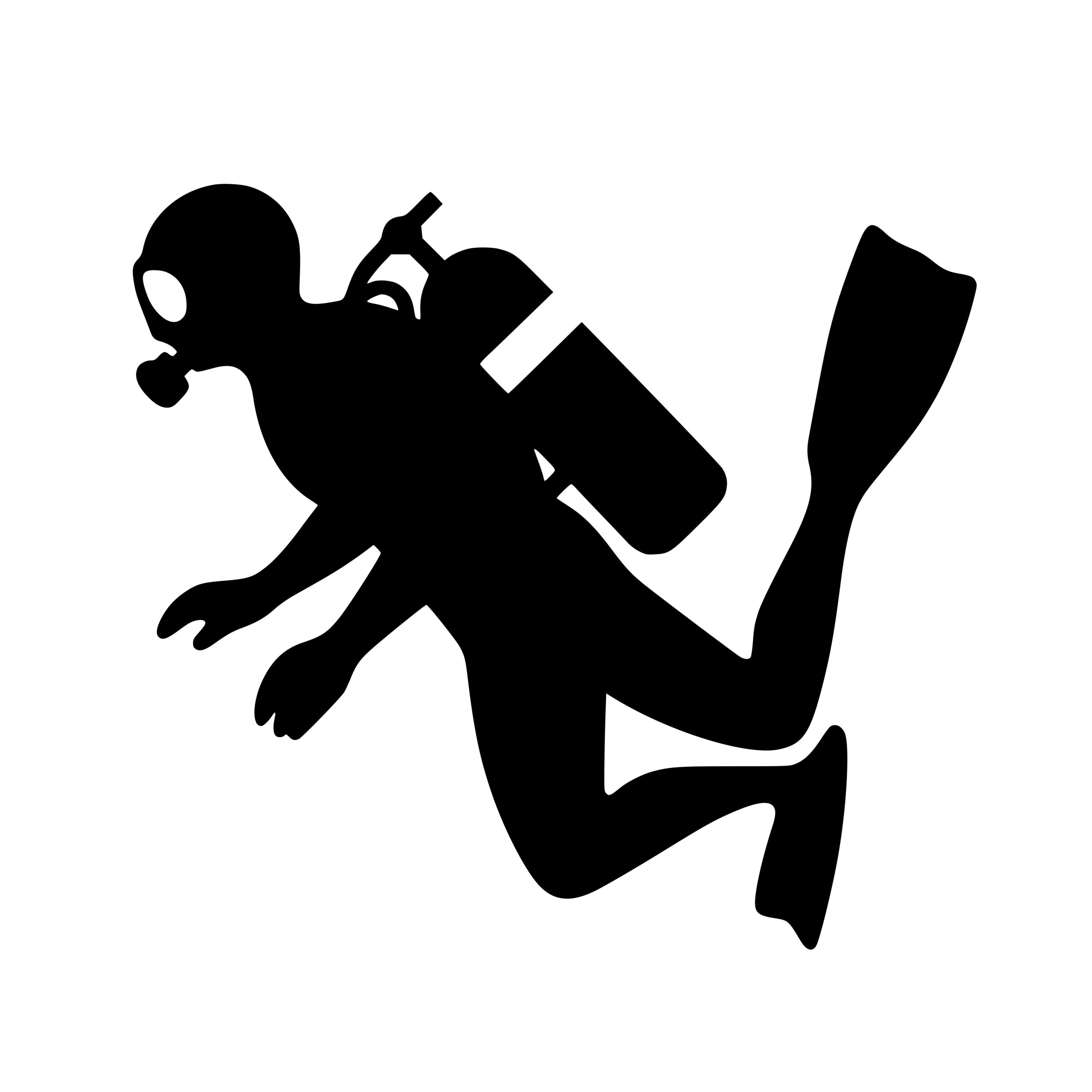 Diver in Motion – Creative Meadow