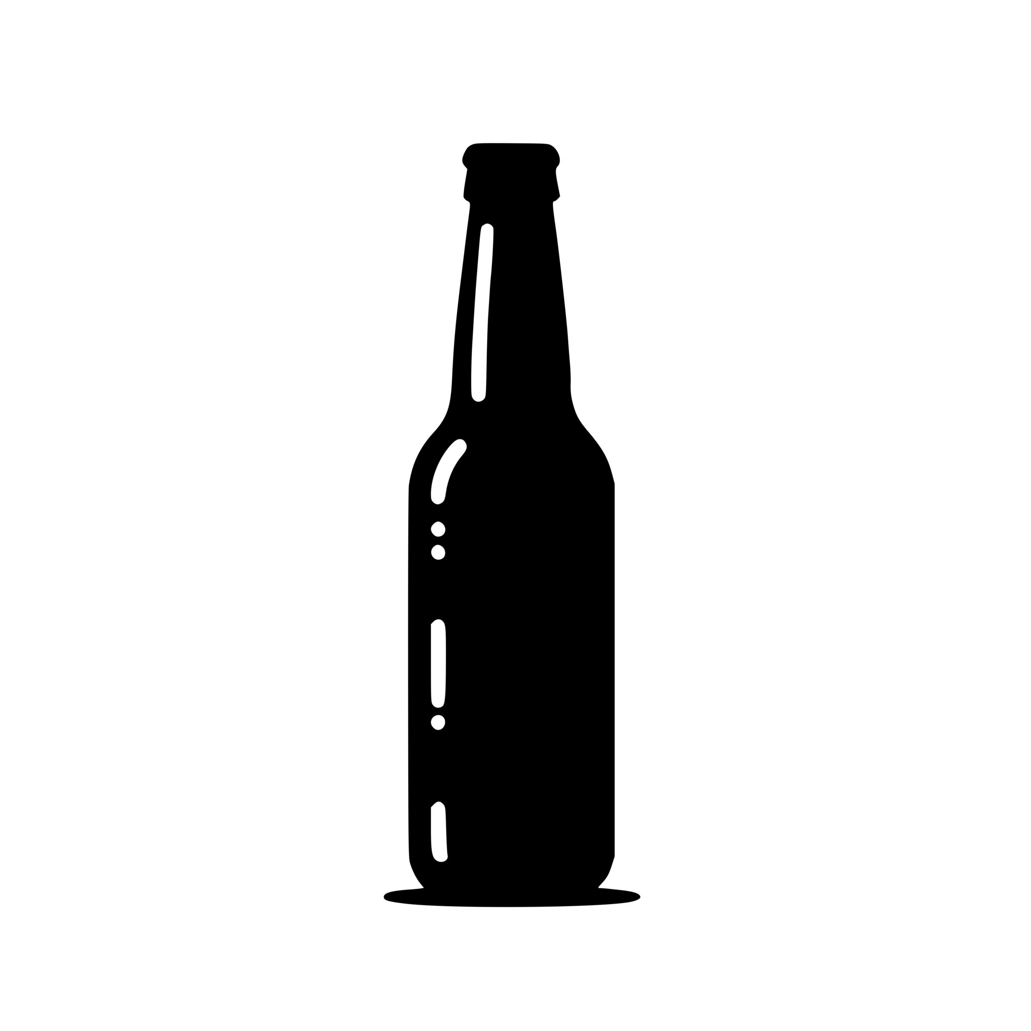 Beverage Bottle Silhouette – Creative Meadow