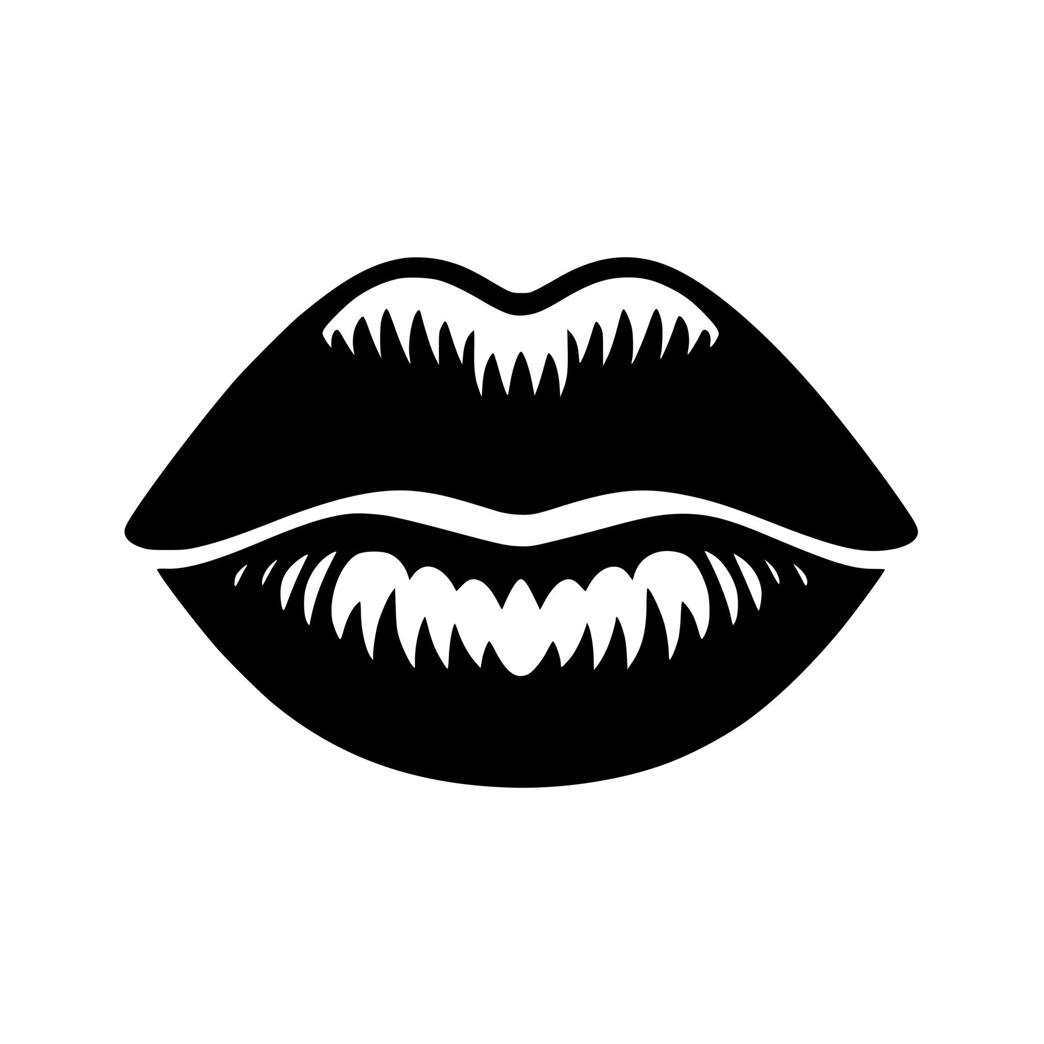 Curved Lips Delight – Creative Meadow