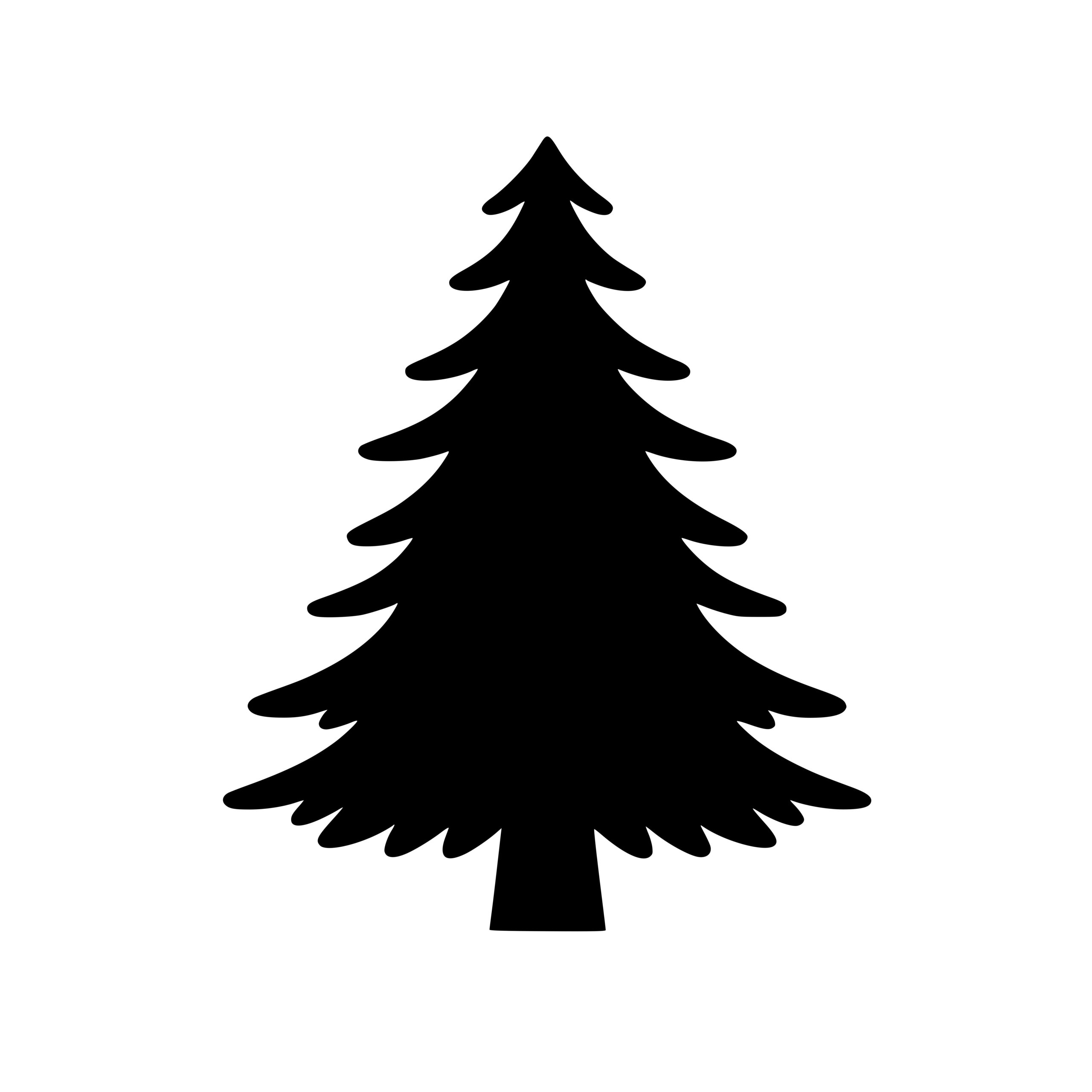 Winter Tree Shape – Creative Meadow