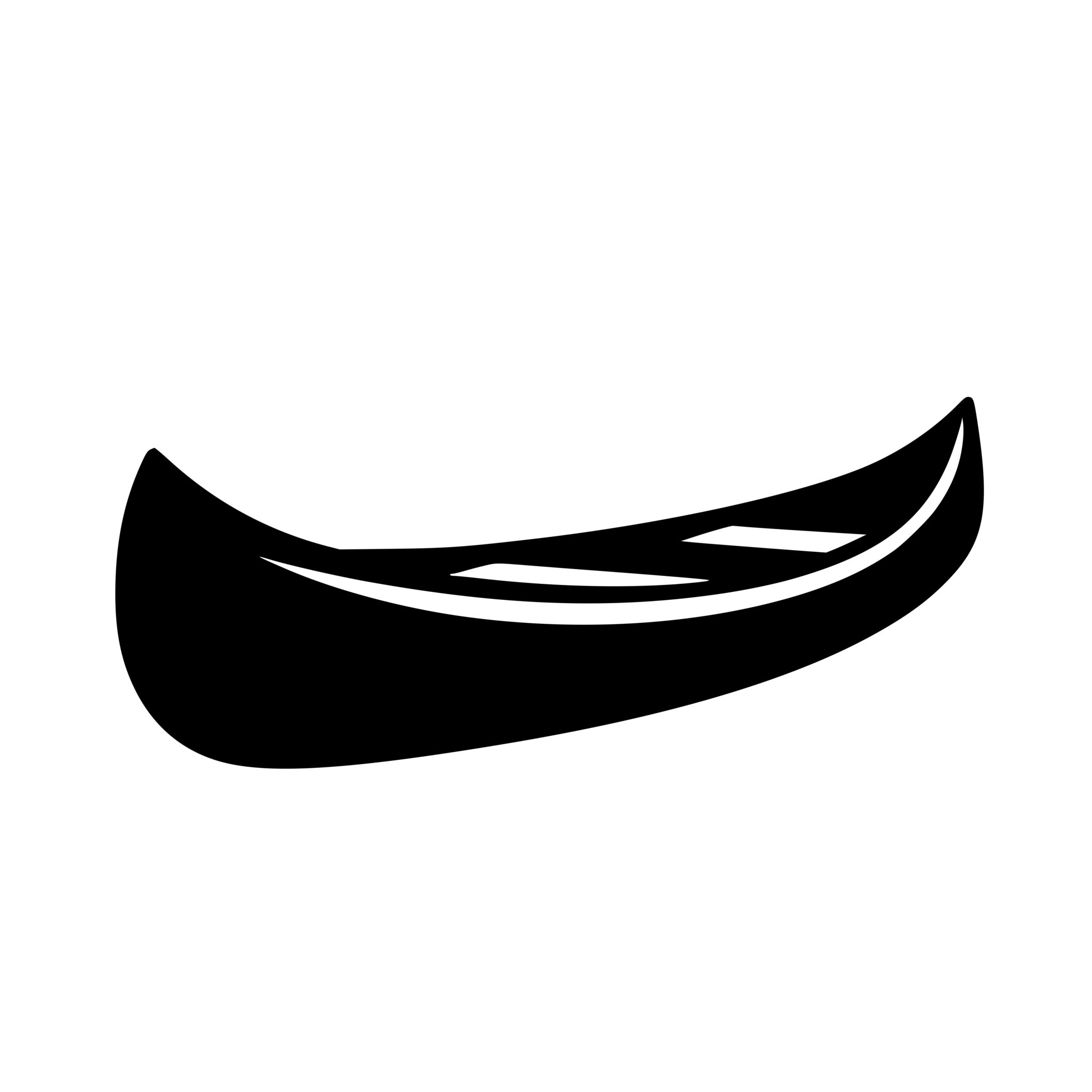 Canoe Shape Outline – Creative Meadow