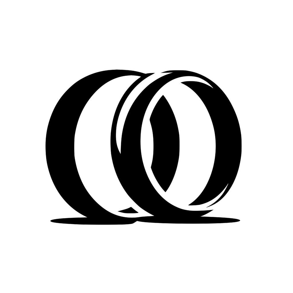 Intertwined Unity Rings Design: SVG PNG DXF for Cricut Machines