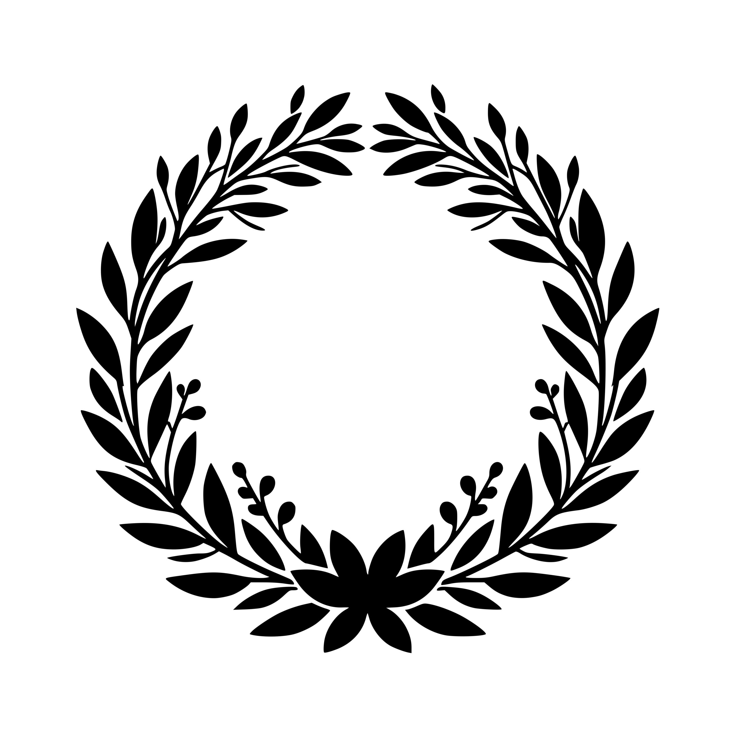 Botanical Harmony Wreath – Creative Meadow