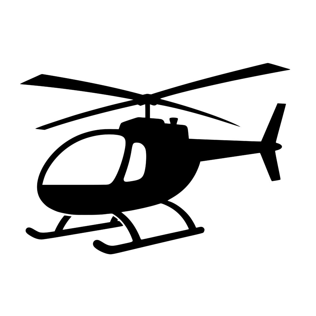 Helicopter Side View – Creative Meadow