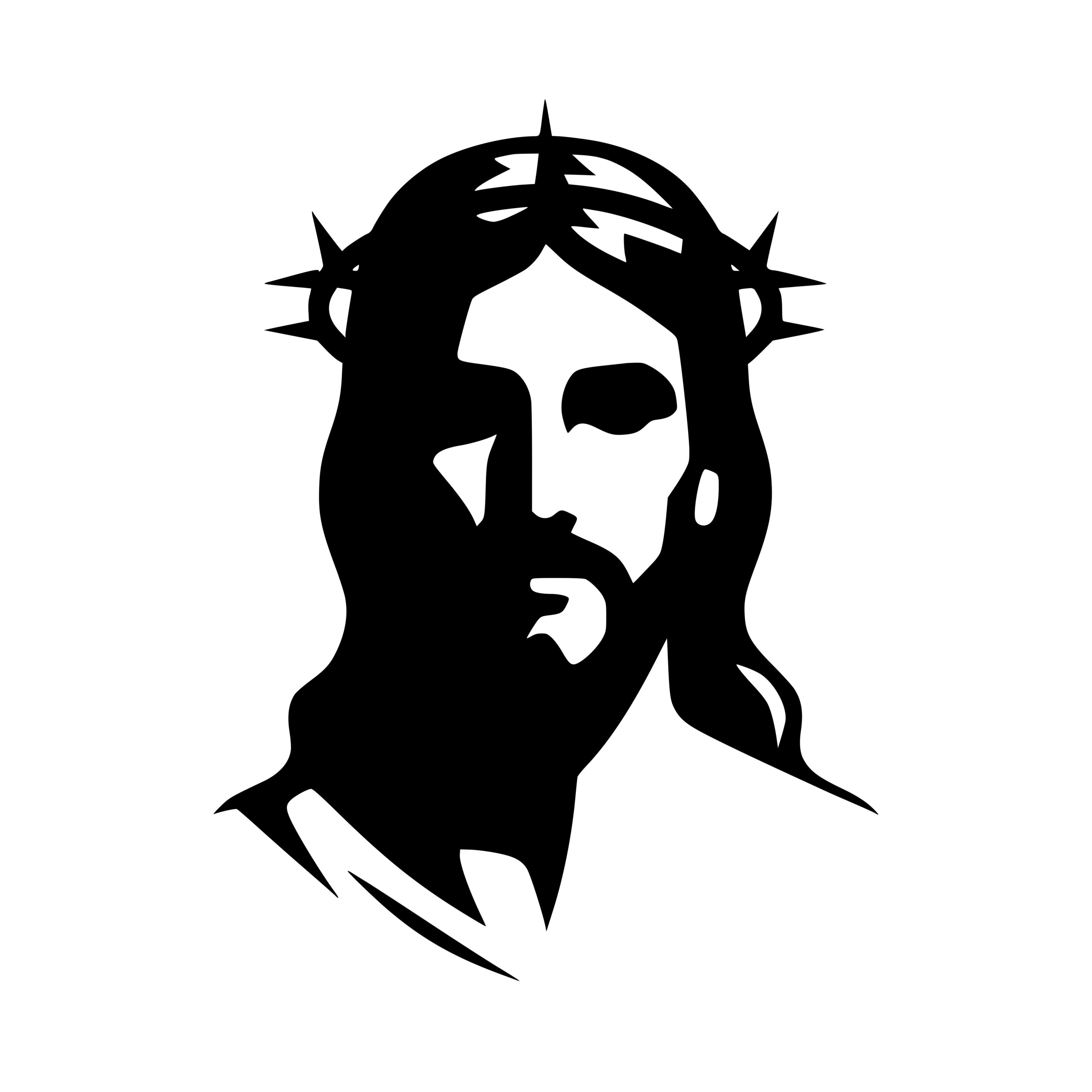 Crowned Jesus Profile – Creative Meadow