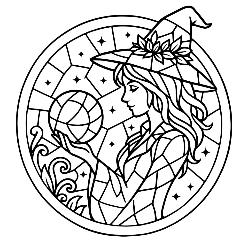 Witch Orb Mosaic – Creative Meadow