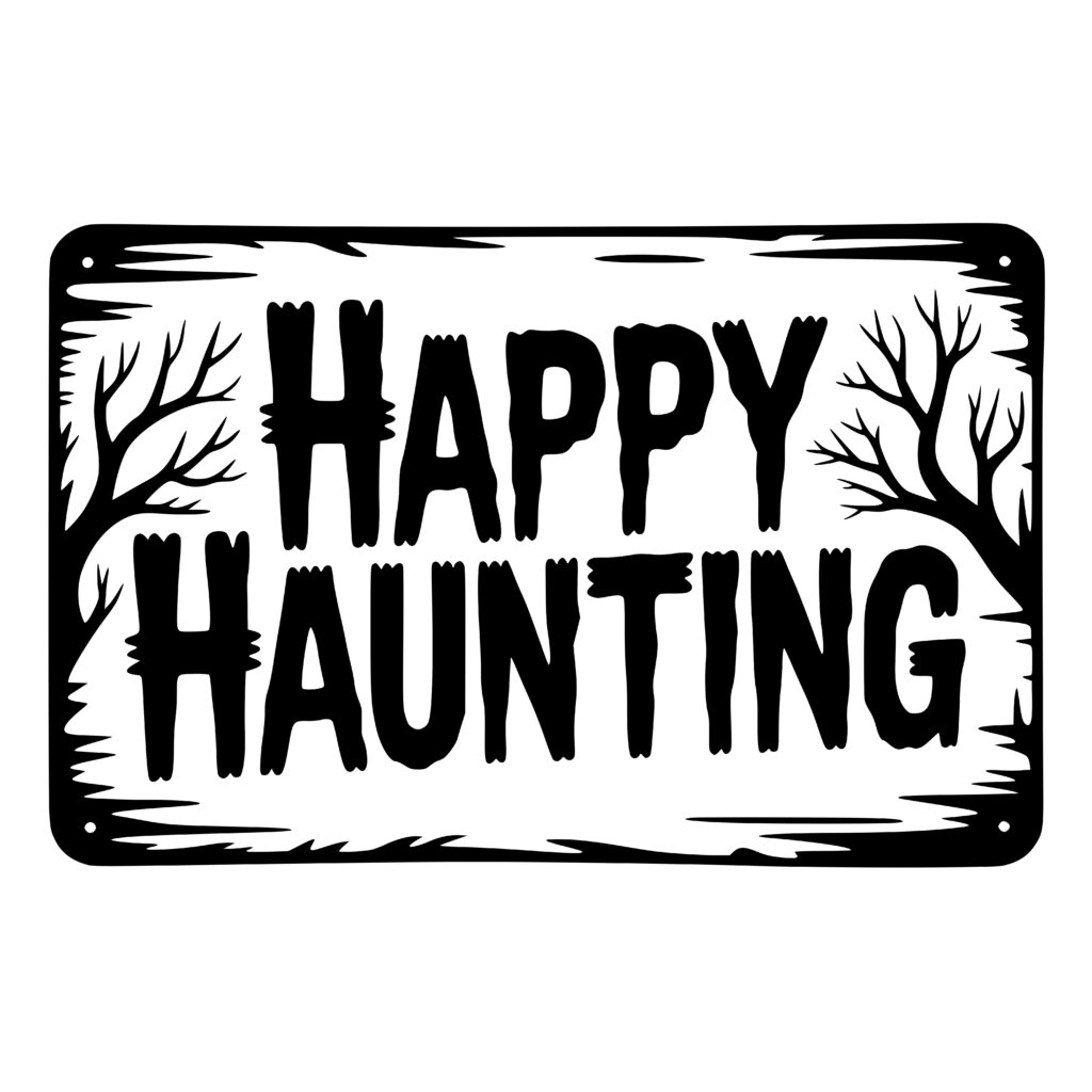 Ghastly Gathering Sign – Creative Meadow
