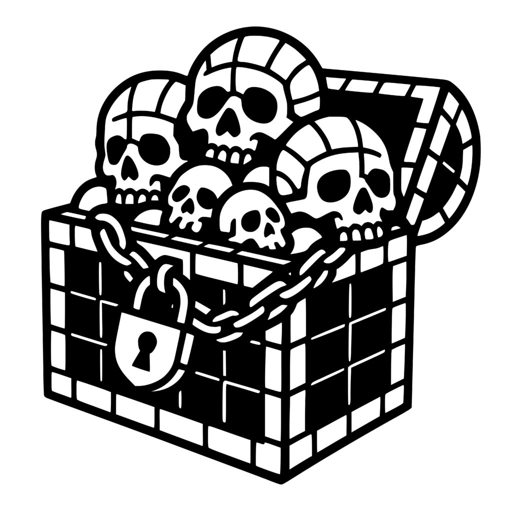 Hidden Skulls Chest – Creative Meadow
