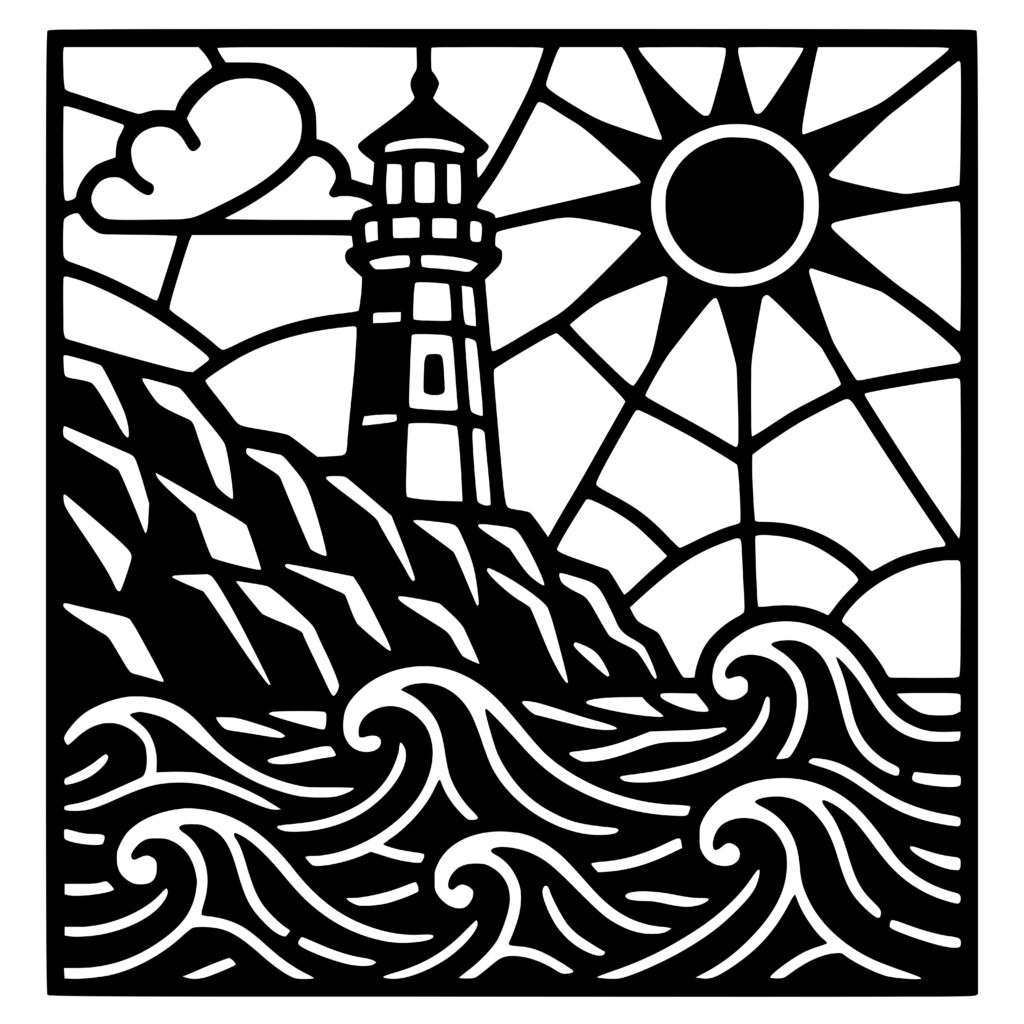 Radiant Coastal Beacon – Creative Meadow