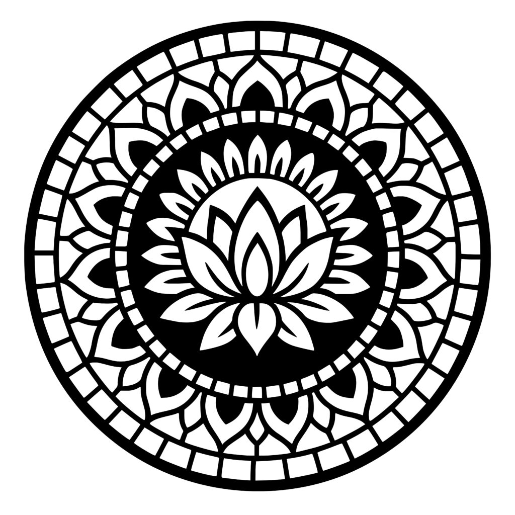 Lotus Mandala Circle – Creative Meadow