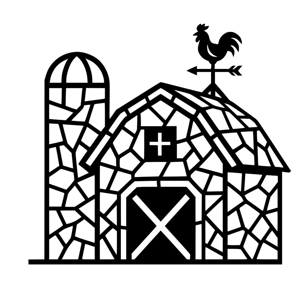 Mosaic Stone Barn – Creative Meadow