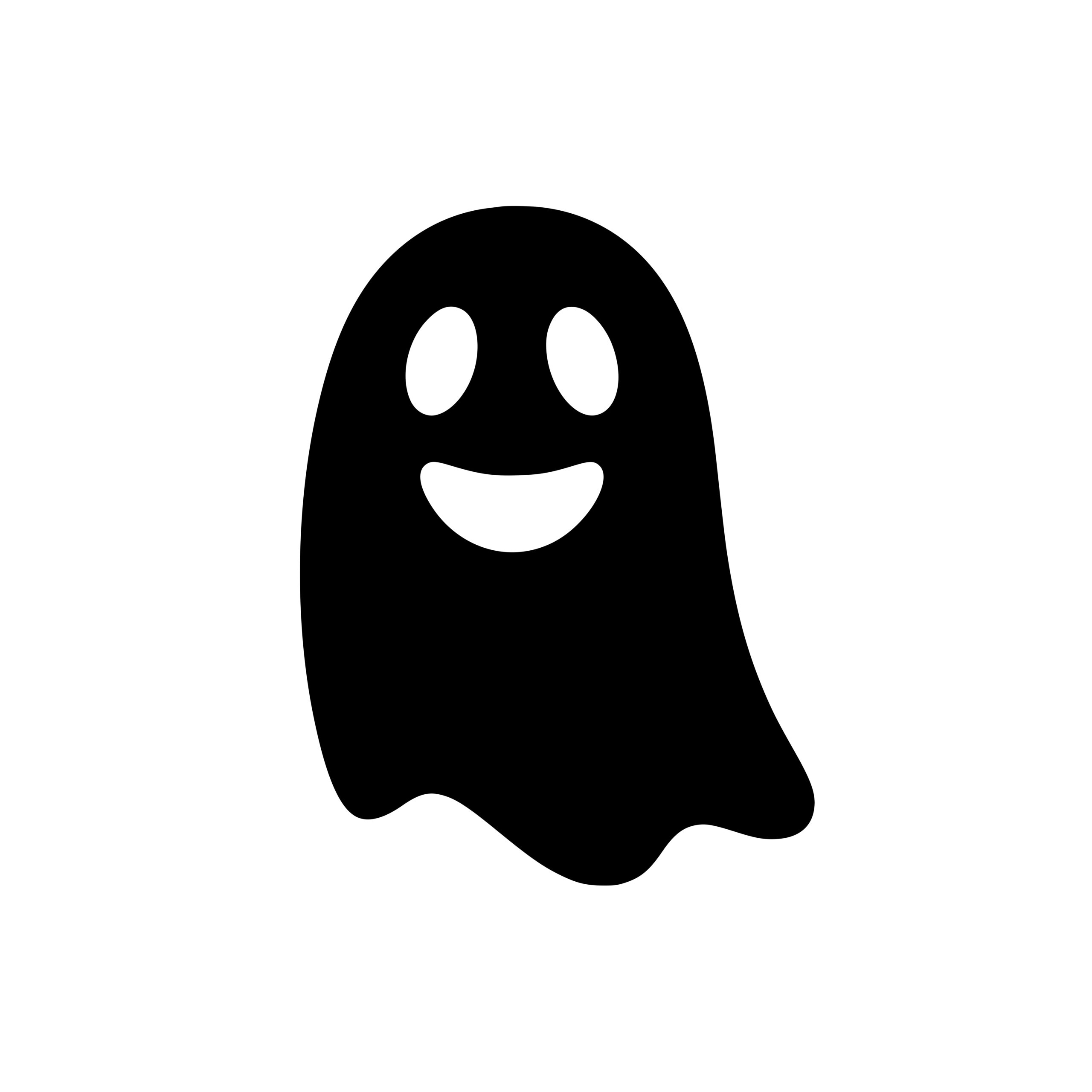 Joyful Ghost Face – Creative Meadow