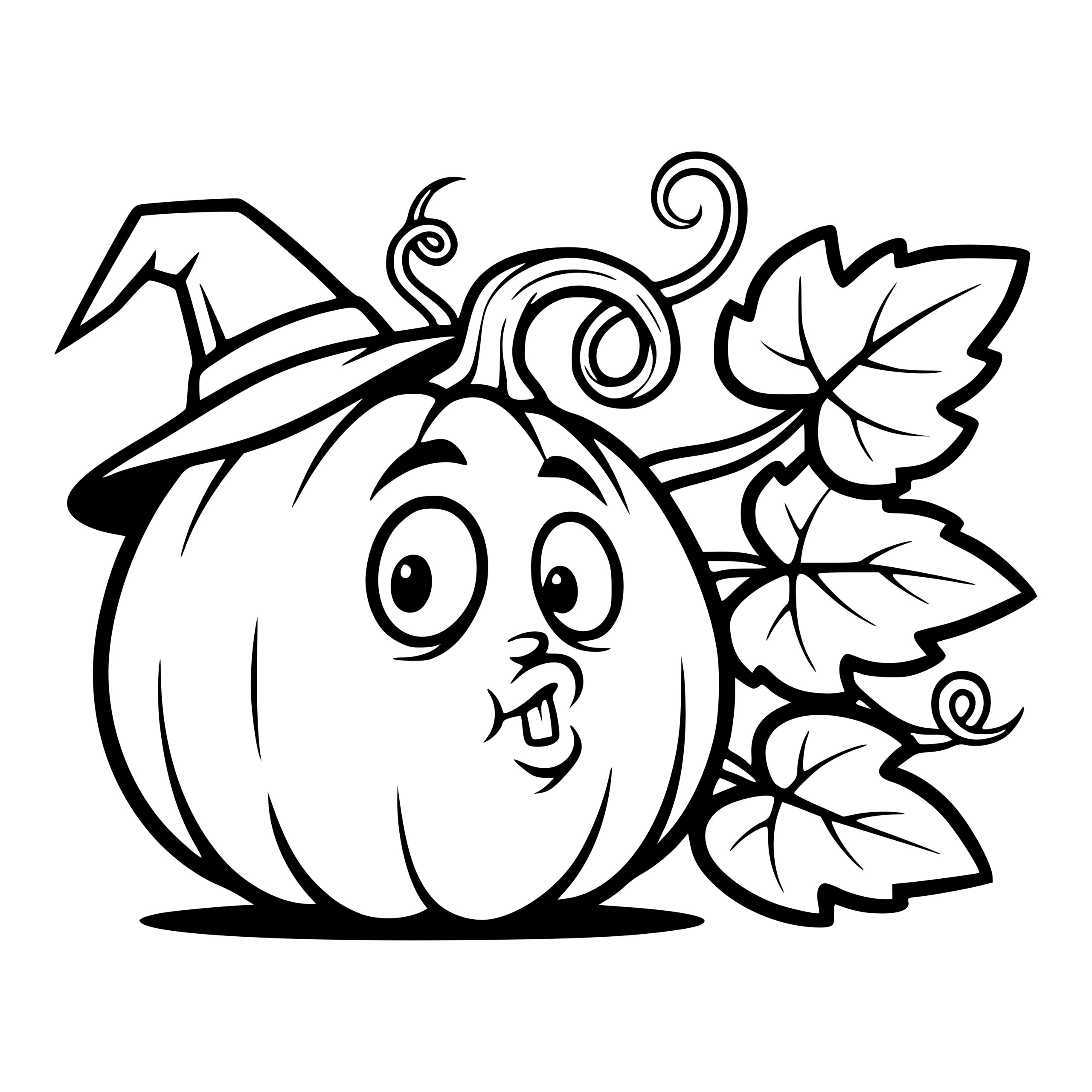 Mischievous Pumpkin Prankster – Creative Meadow