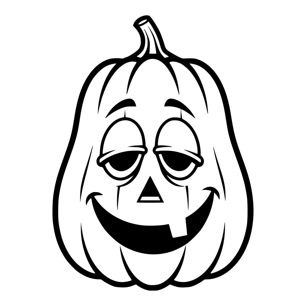 Sleepy Pumpkin Face – Creative Meadow
